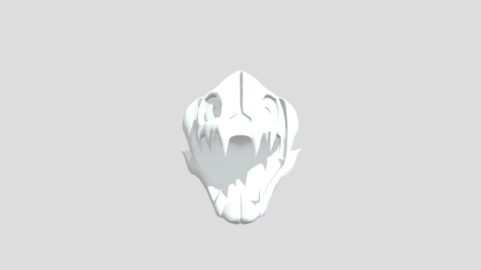 Gaster Blaster - 3D model by bichonoyt [a44f55c] - Sketchfab