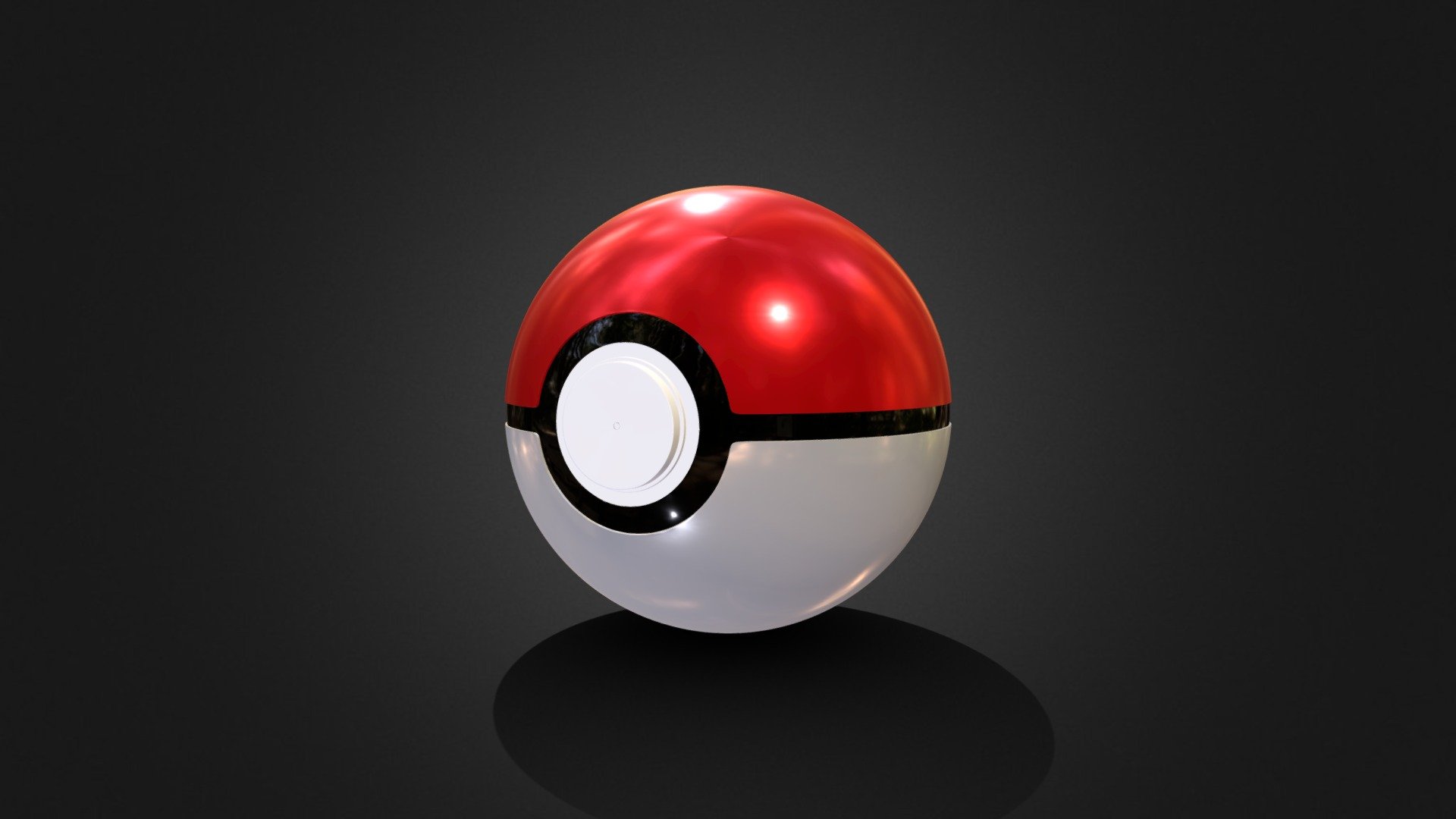 Pokebola - 3D model by Mario.Meza (@uriel19961810) [a44f5a5] - Sketchfab