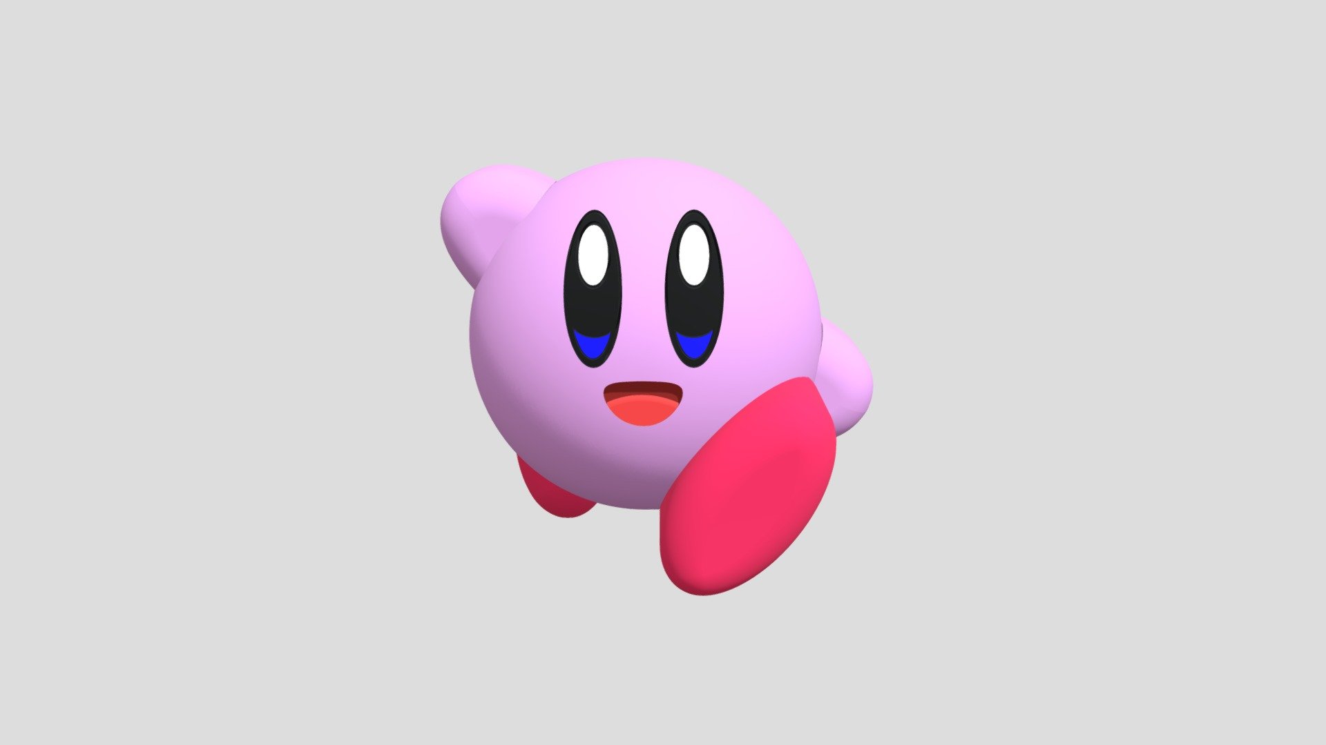 Kirby - Download Free 3D model by Robwaah007 [a44ff99] - Sketchfab
