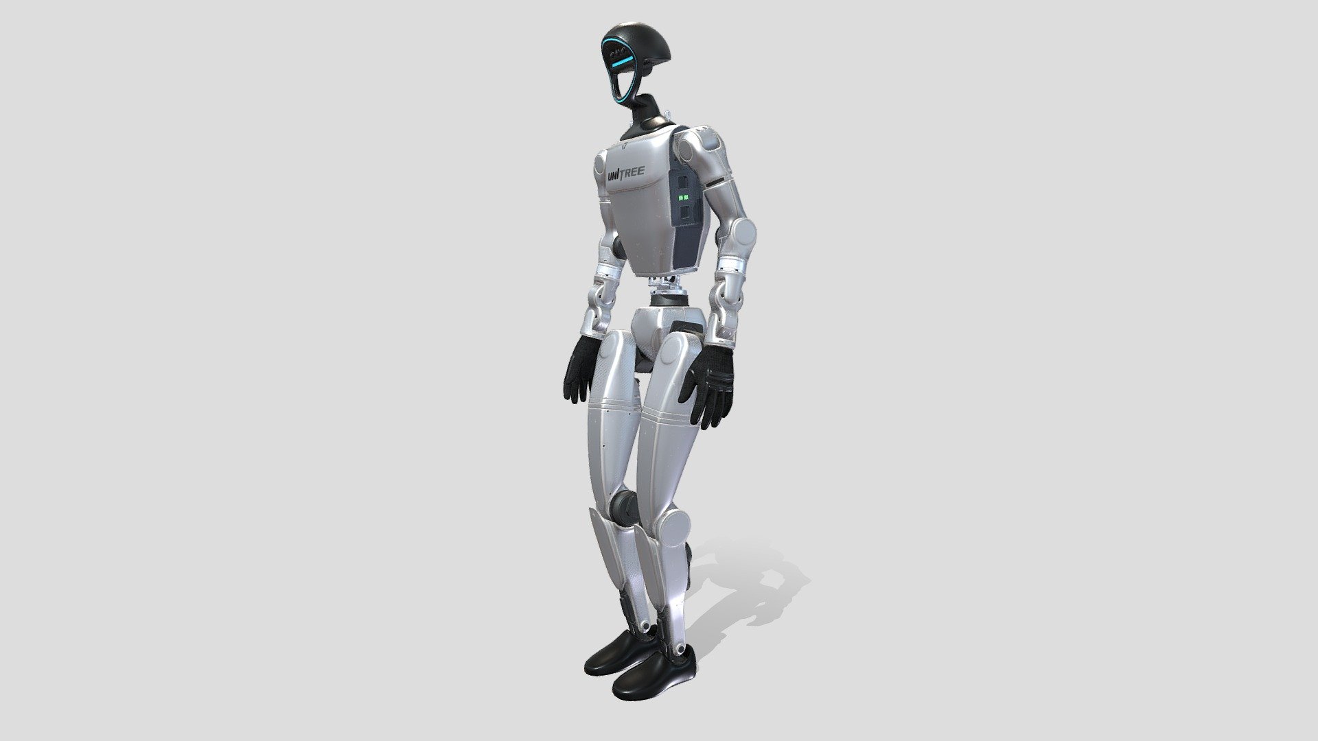 Unirandom G1 Unitree animate. - 3D model by RandomRepresent [a4500d2 ...