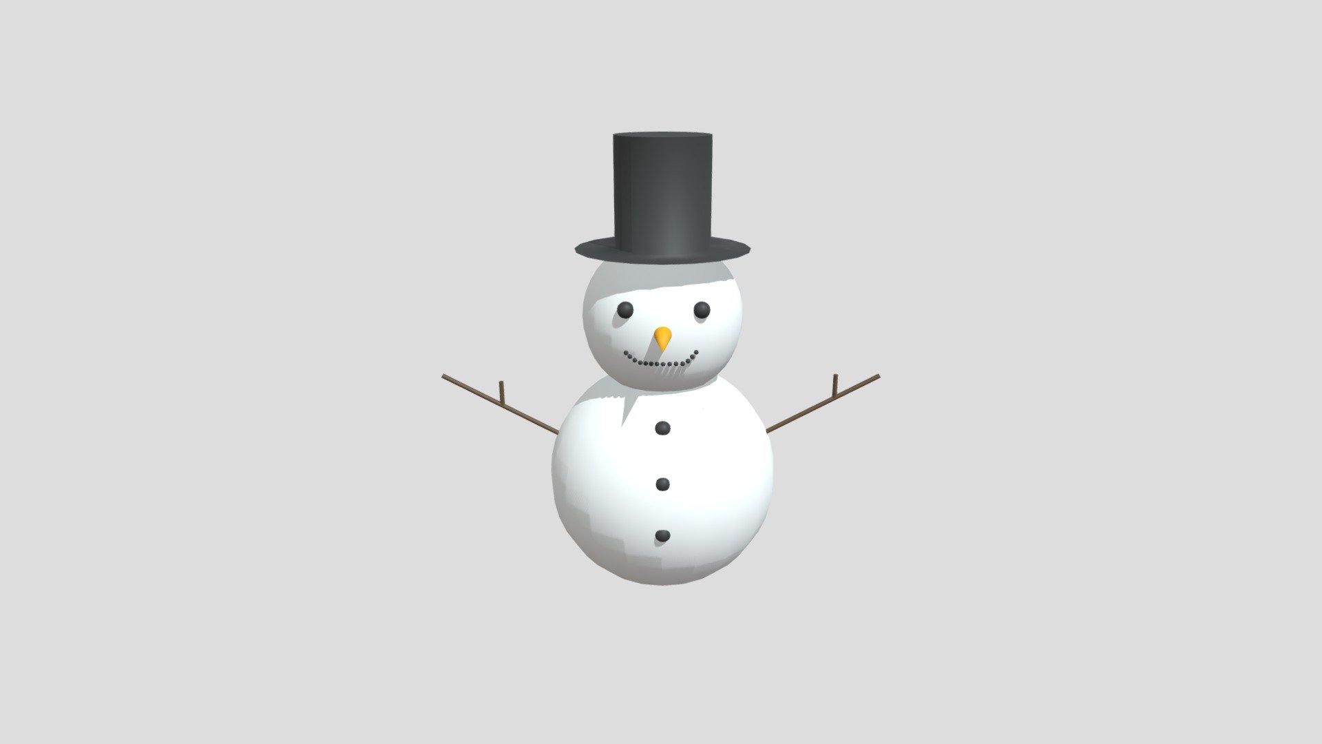 Snowman - Download Free 3D model by JSLGames [a450136] - Sketchfab