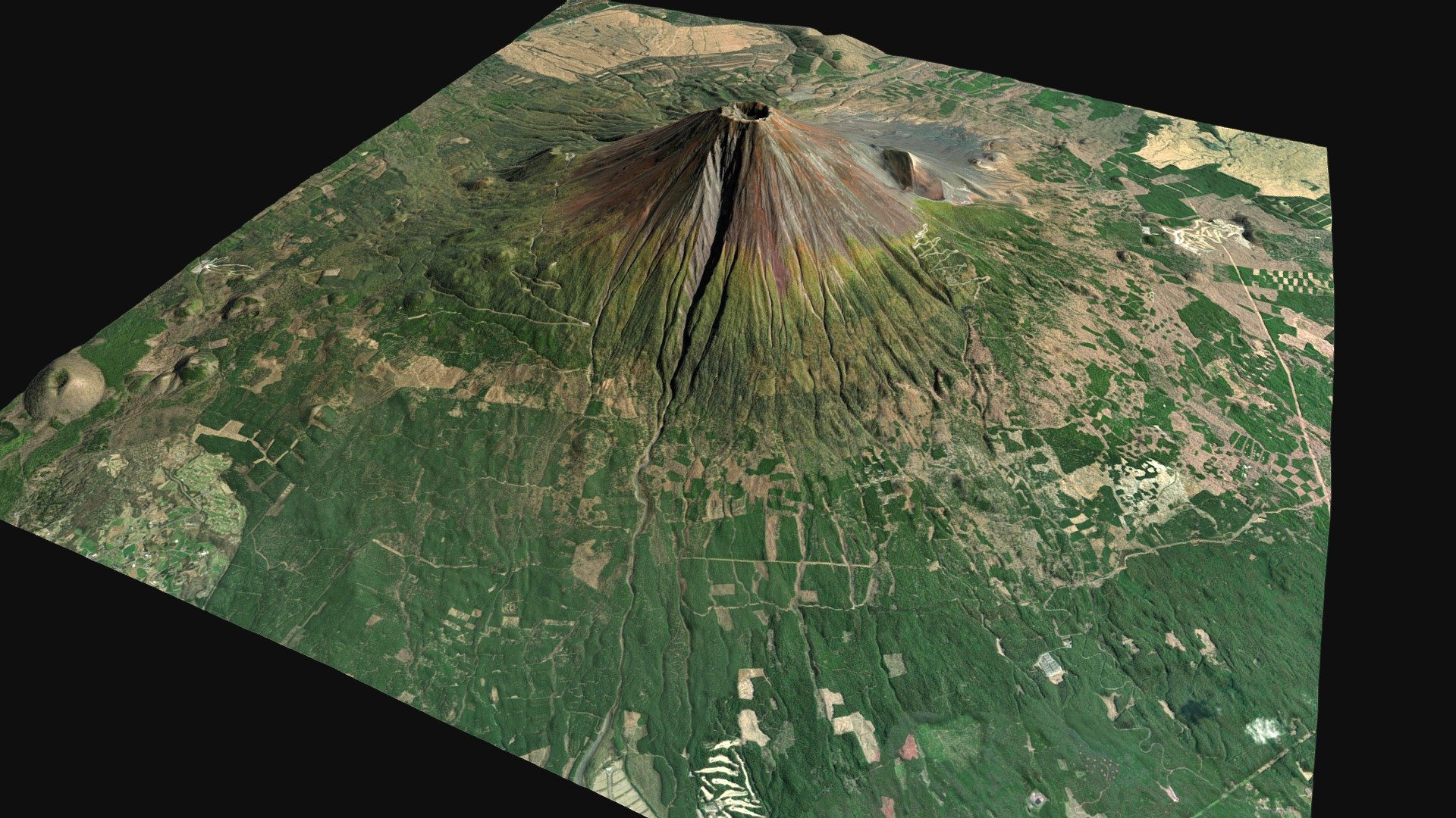 Mount Fuji, Japan - Download Free 3D model by Sara Carena (@saracarena1 ...