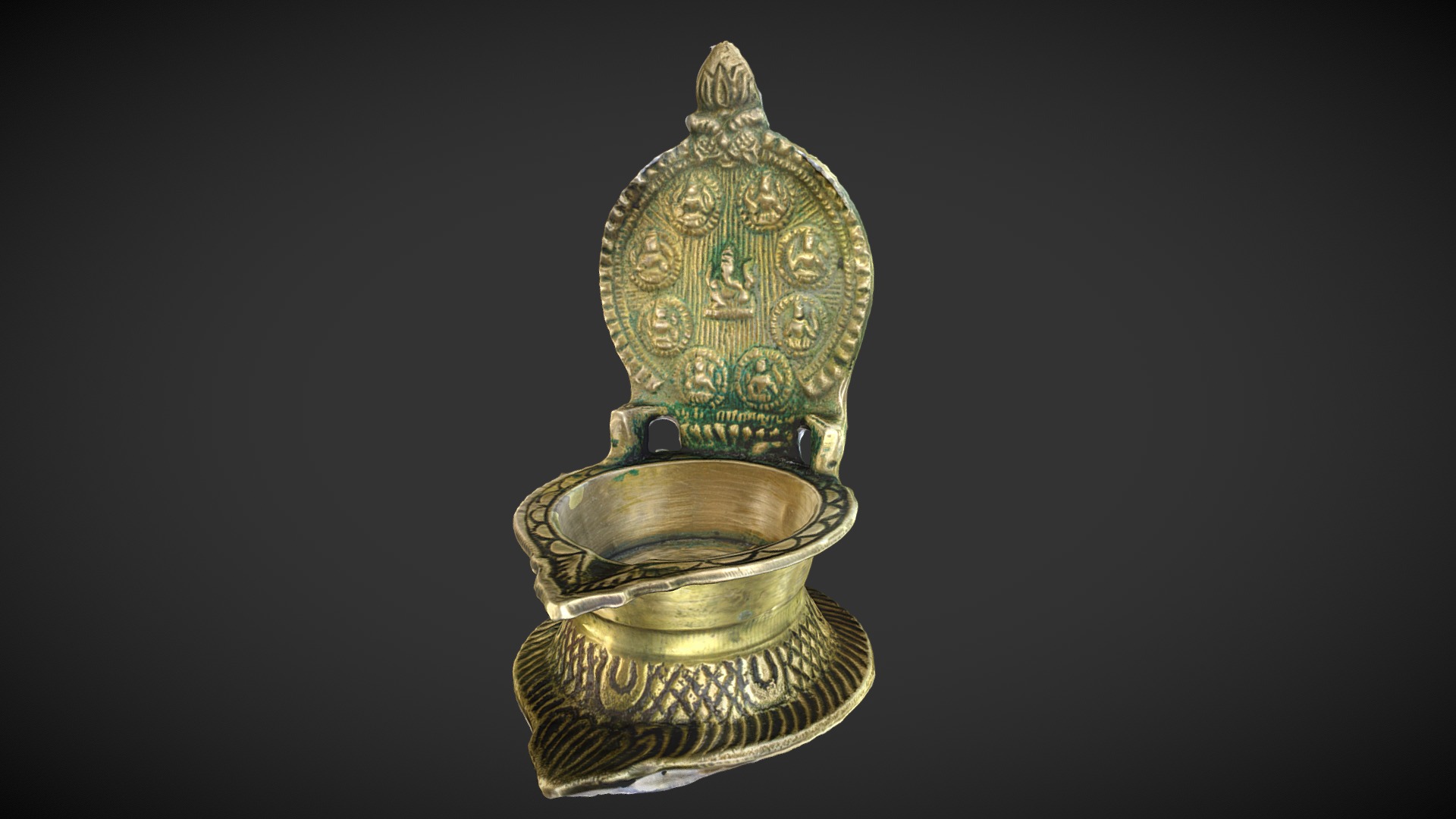 Deepam 3D scan - Download Free 3D model by Perspectiv (@nagaraj.bhat ...