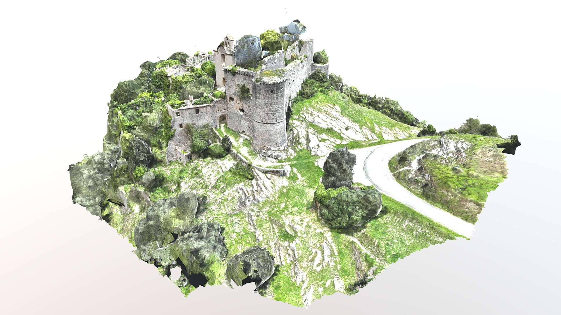Rocchette - Torri in Sabina (RI) - Rudere - 3D model by m.maggi ...