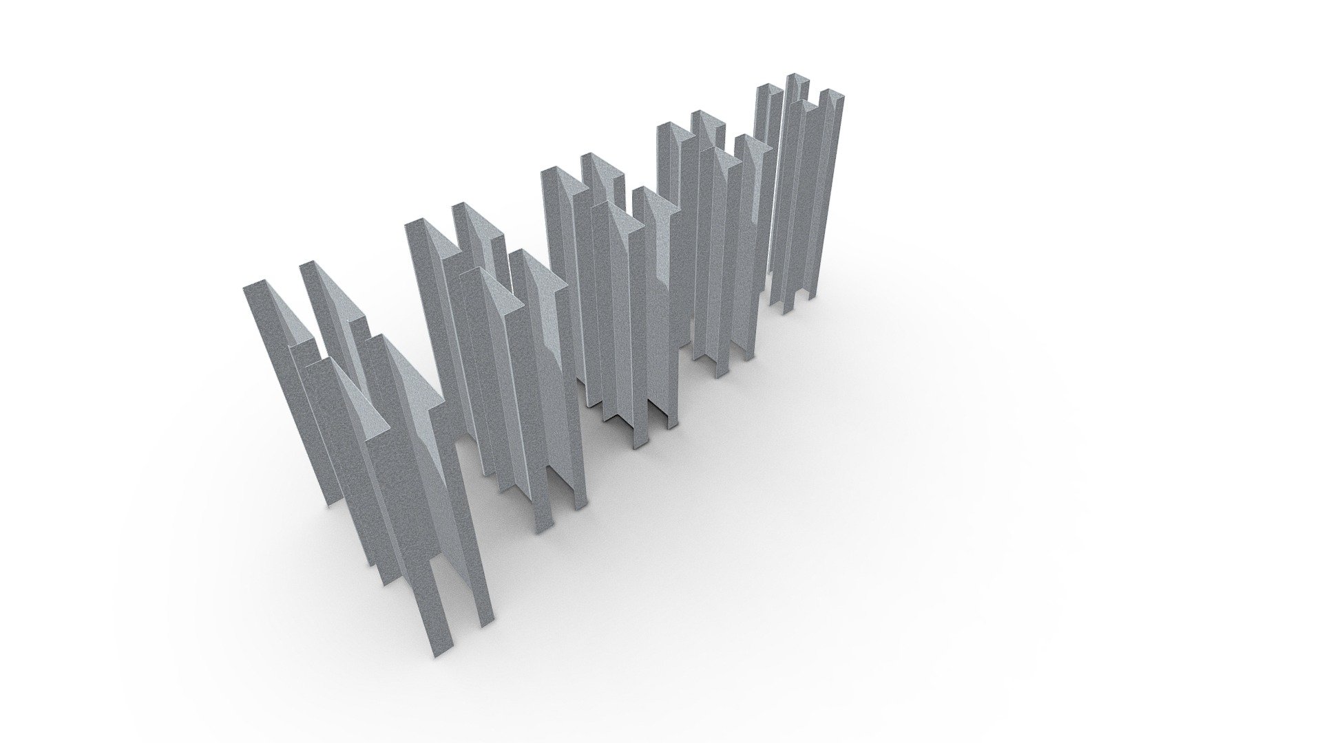 Pinnacle profiles - 3D model by Frame Factory (@lozenkow) [a4563db ...