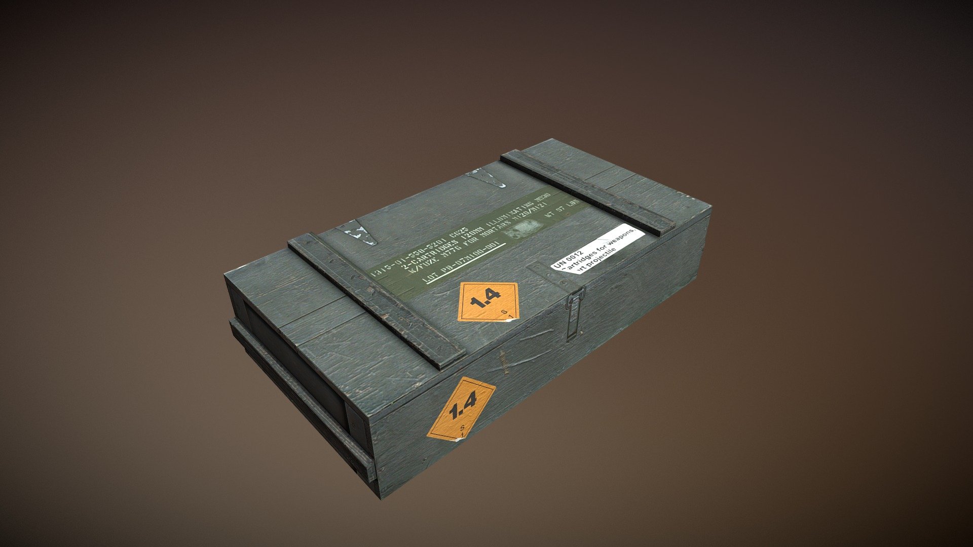 Ammo Box Game model - Buy Royalty Free 3D model by Dexsoft Games ...