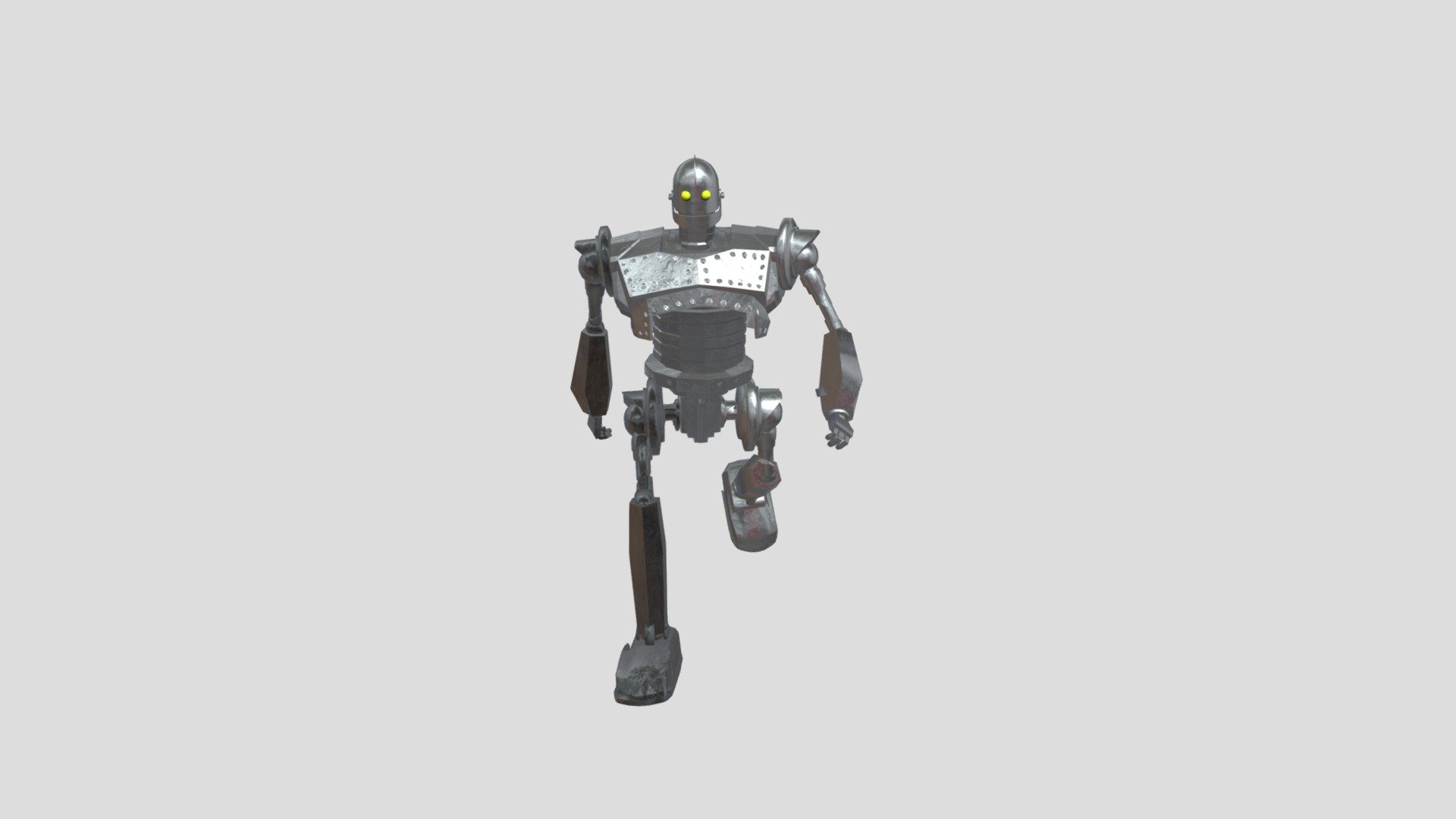 Iron Giant - 3D model by alfredkang [a457637] - Sketchfab