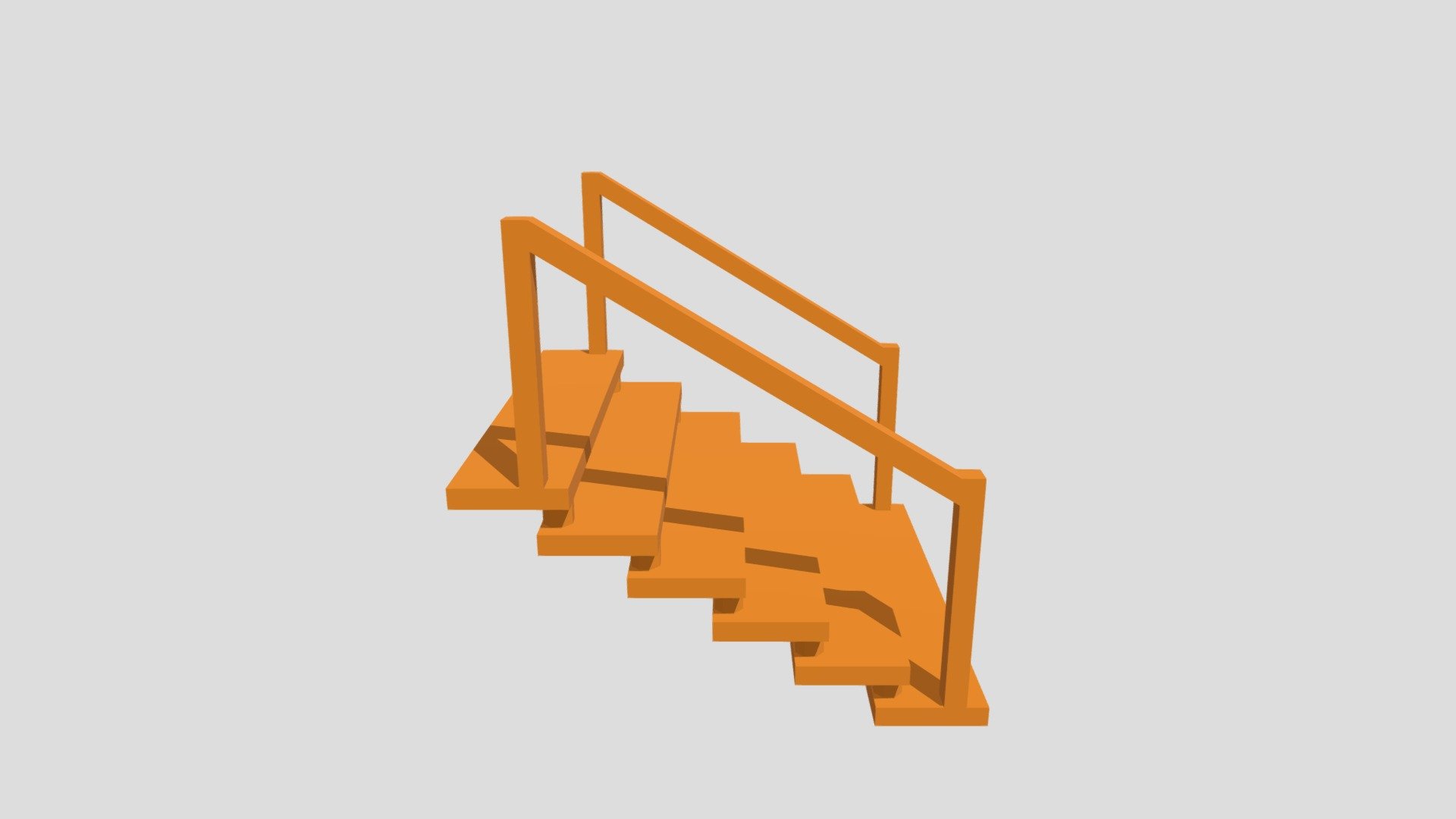 LowPolyStair - Download Free 3D model by metin1 [a458b38] - Sketchfab