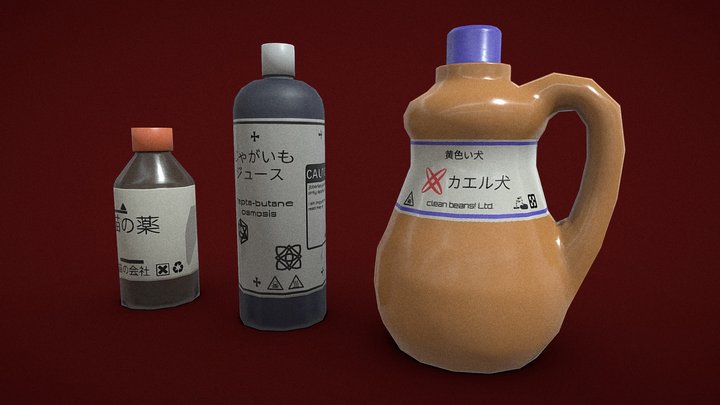 Bleach 3d Models Sketchfab 