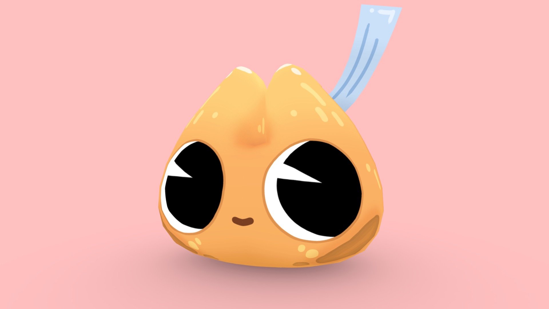Fortune Cookie - 3D model by marie_pier_bouffard [a45ada9] - Sketchfab
