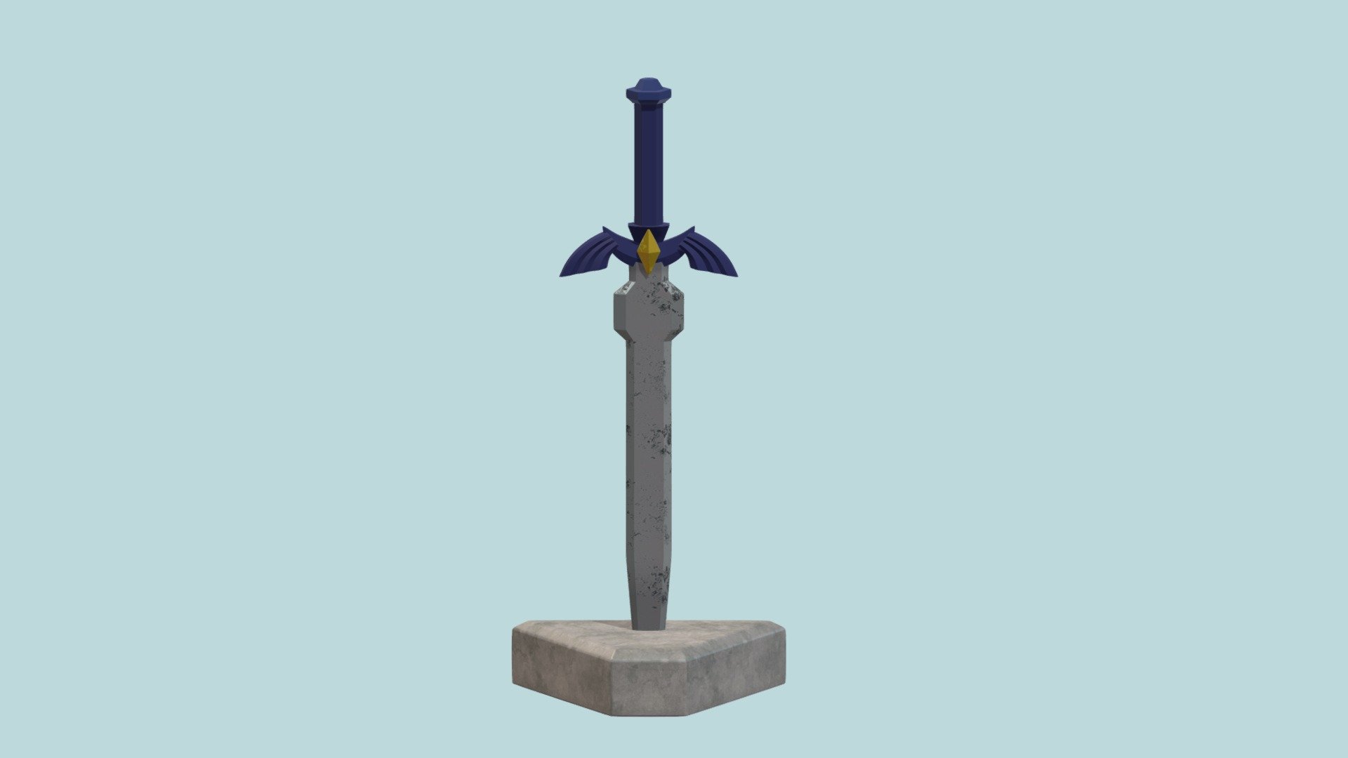 Zelda Sword - Download Free 3D model by atheel (@atheelu) [a45bfde ...