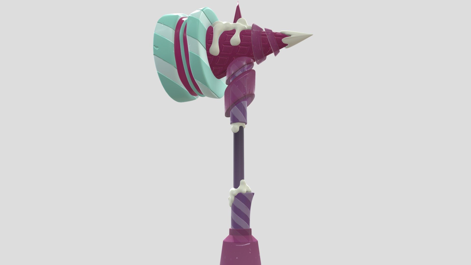Candy Hammer - 3D model by Aspyn.Chisesi [a45d8ae] - Sketchfab