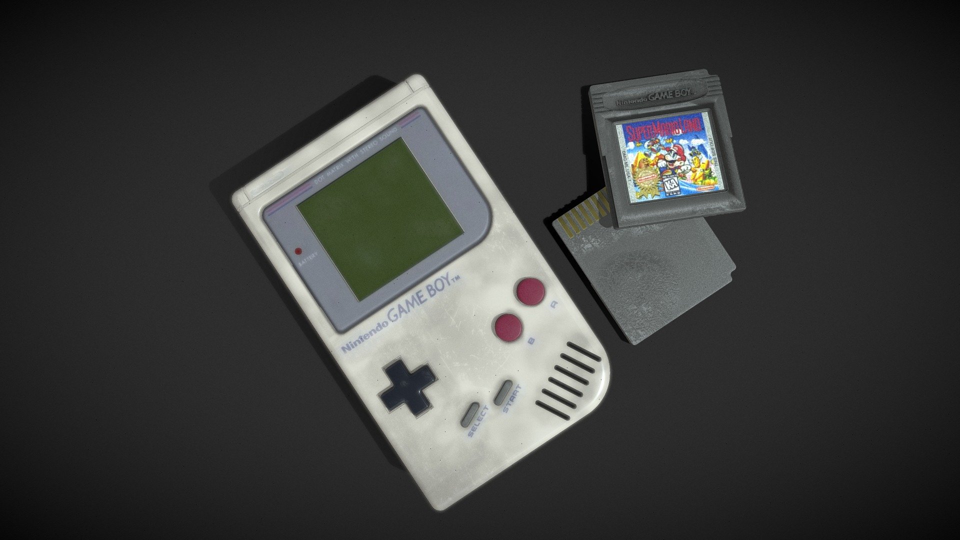 Nintendo Gameboy - Buy Royalty Free 3D model by anaxarts ...