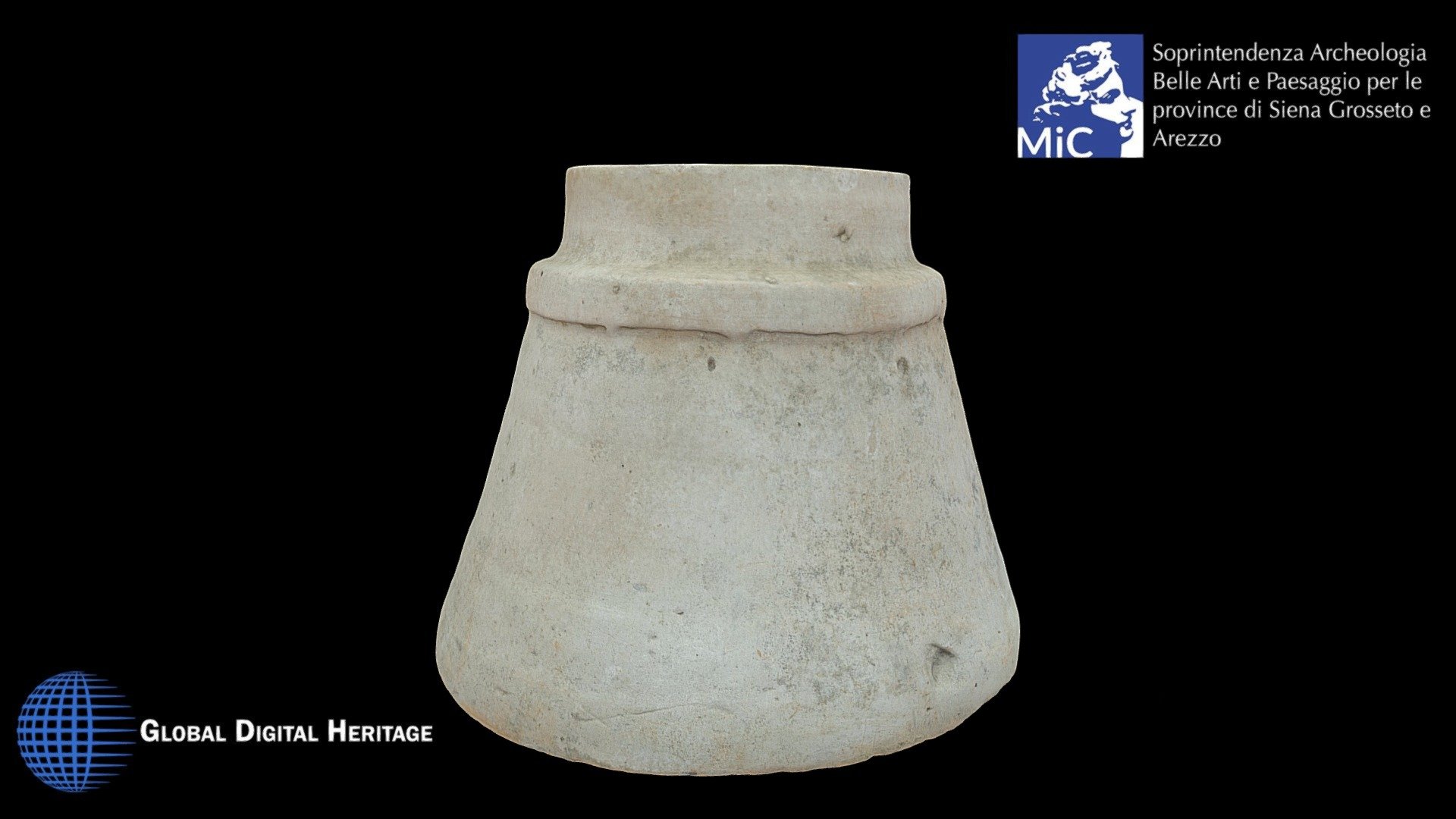 Bell-shaped olla - Download Free 3D model by Global Digital Heritage ...