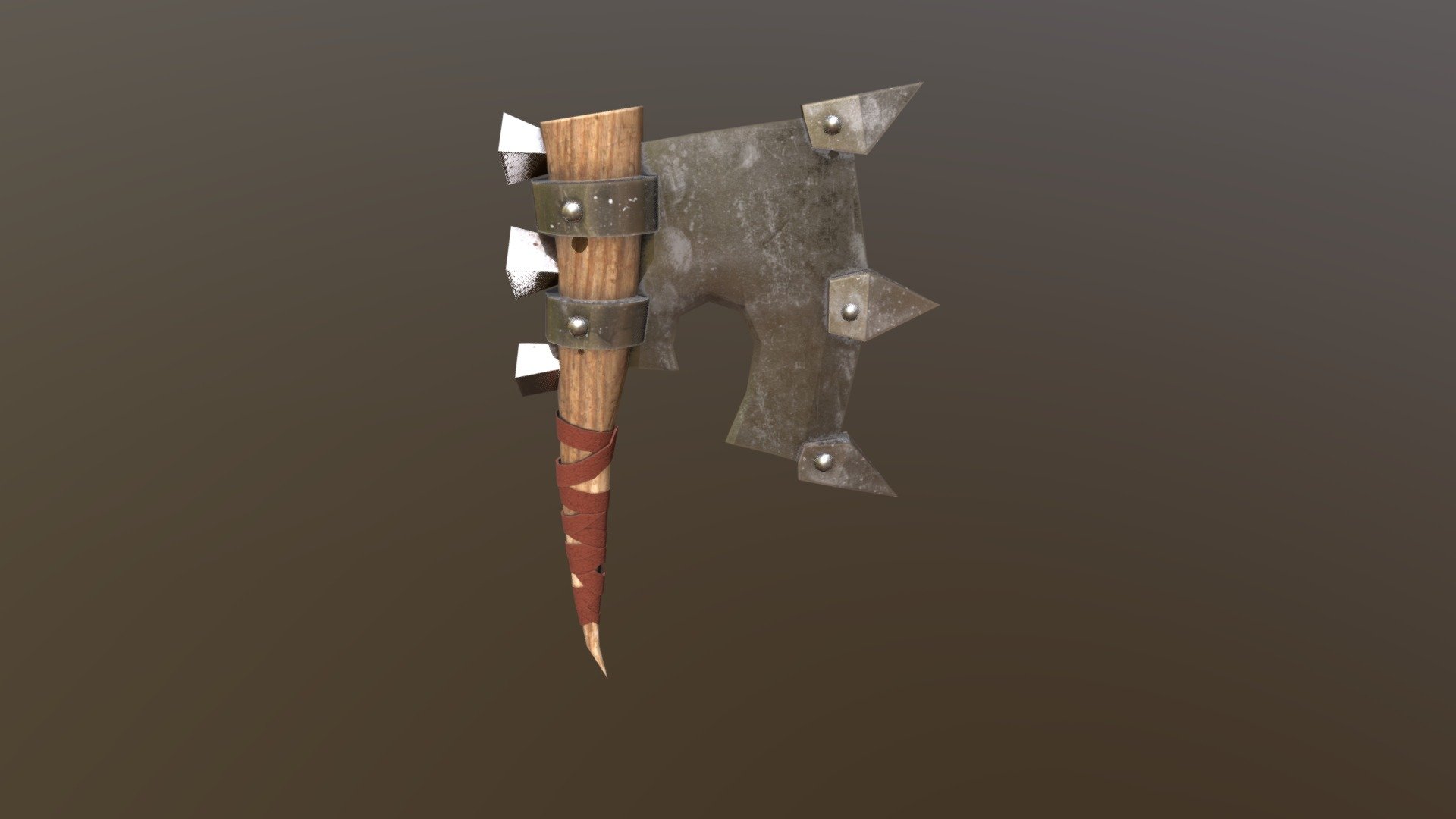 Hacha lowpoly - 3D model by Guillermoross [a4603cb] - Sketchfab