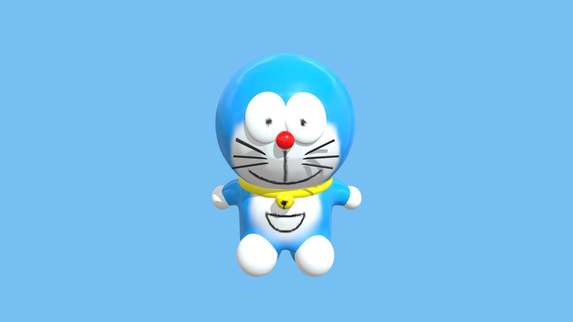 Little Doraemon - Download Free 3D model by vtienluong [a4605ad ...