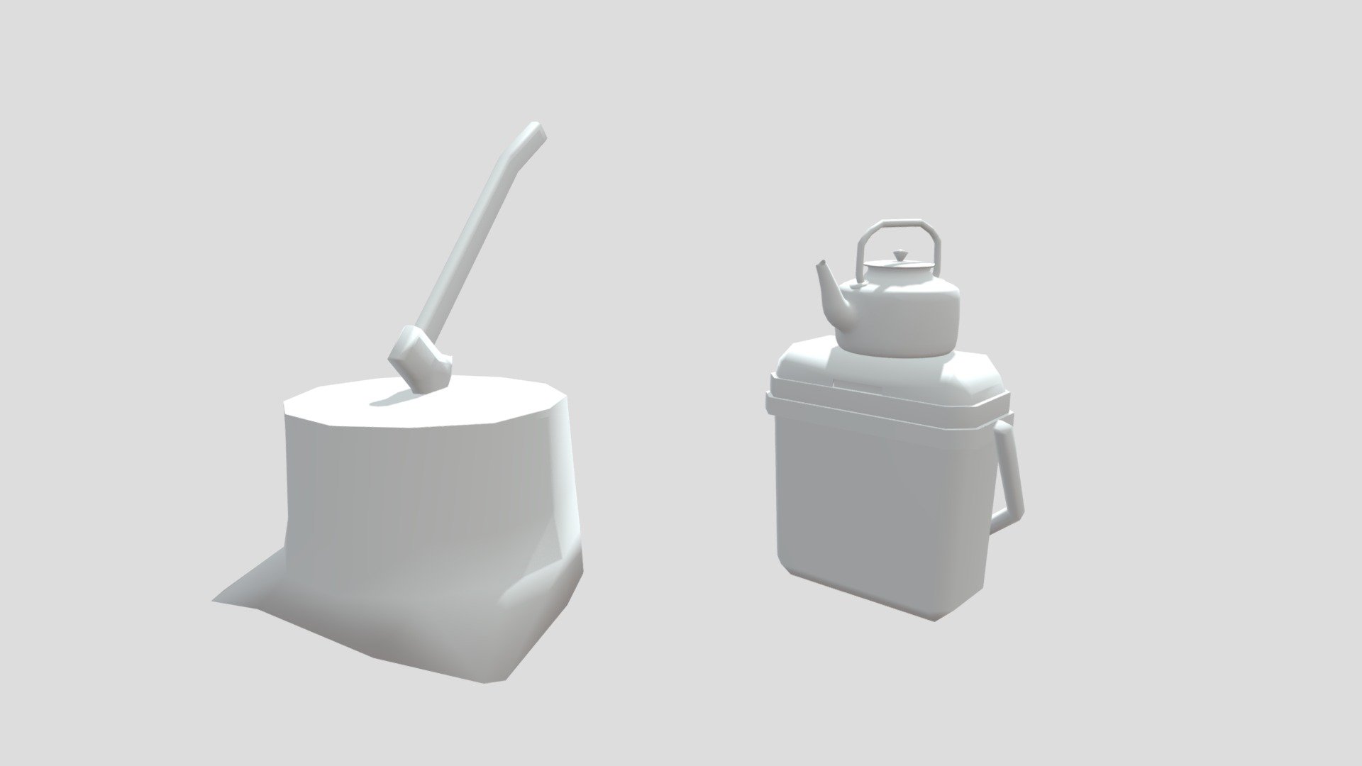 3 Simple Props - 3D model by Aslan Elchazjiyev (@AslanElchazjiyev ...