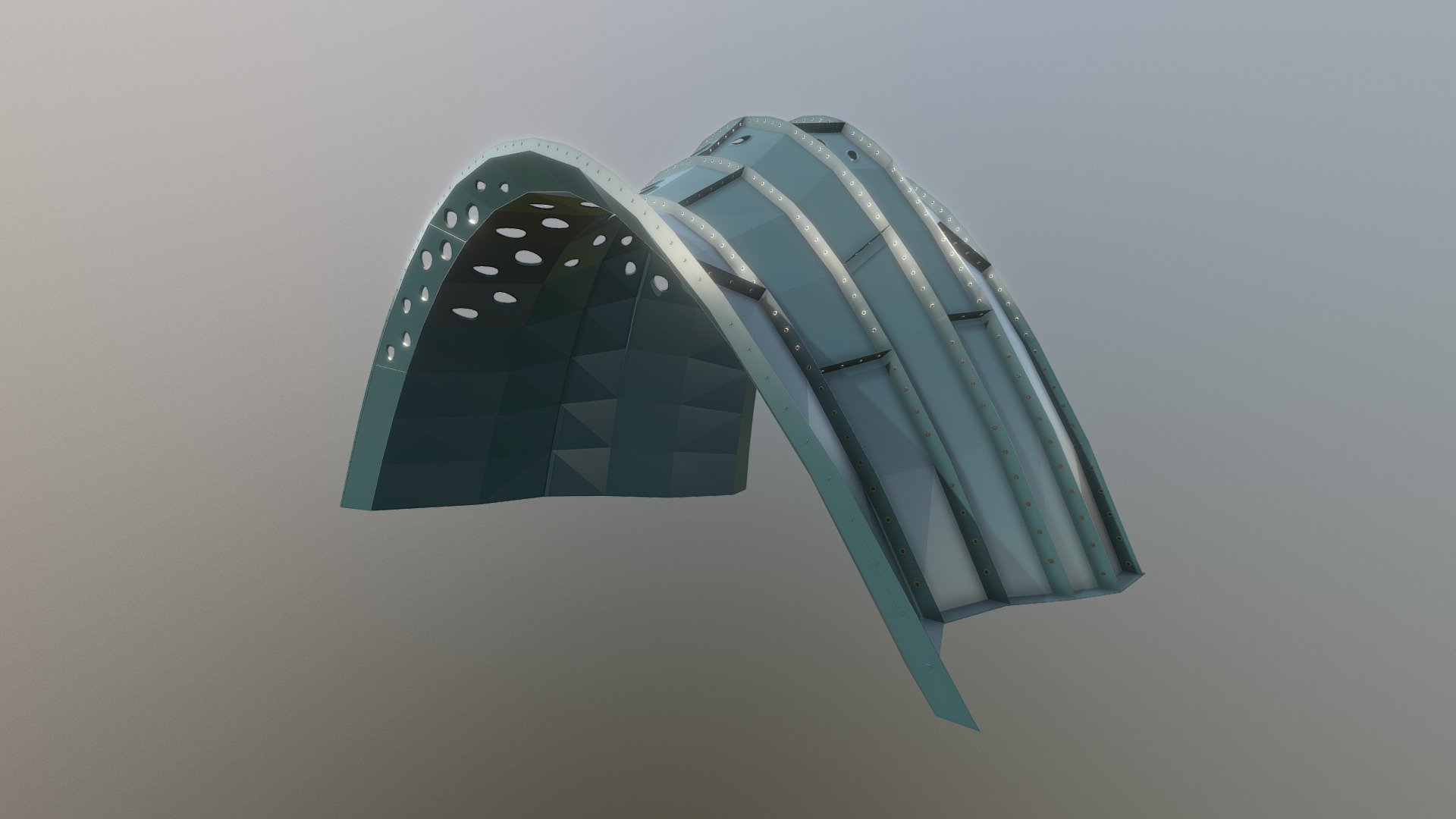 Architectural Canopy - Download Free 3D model by Christian Gentry ...