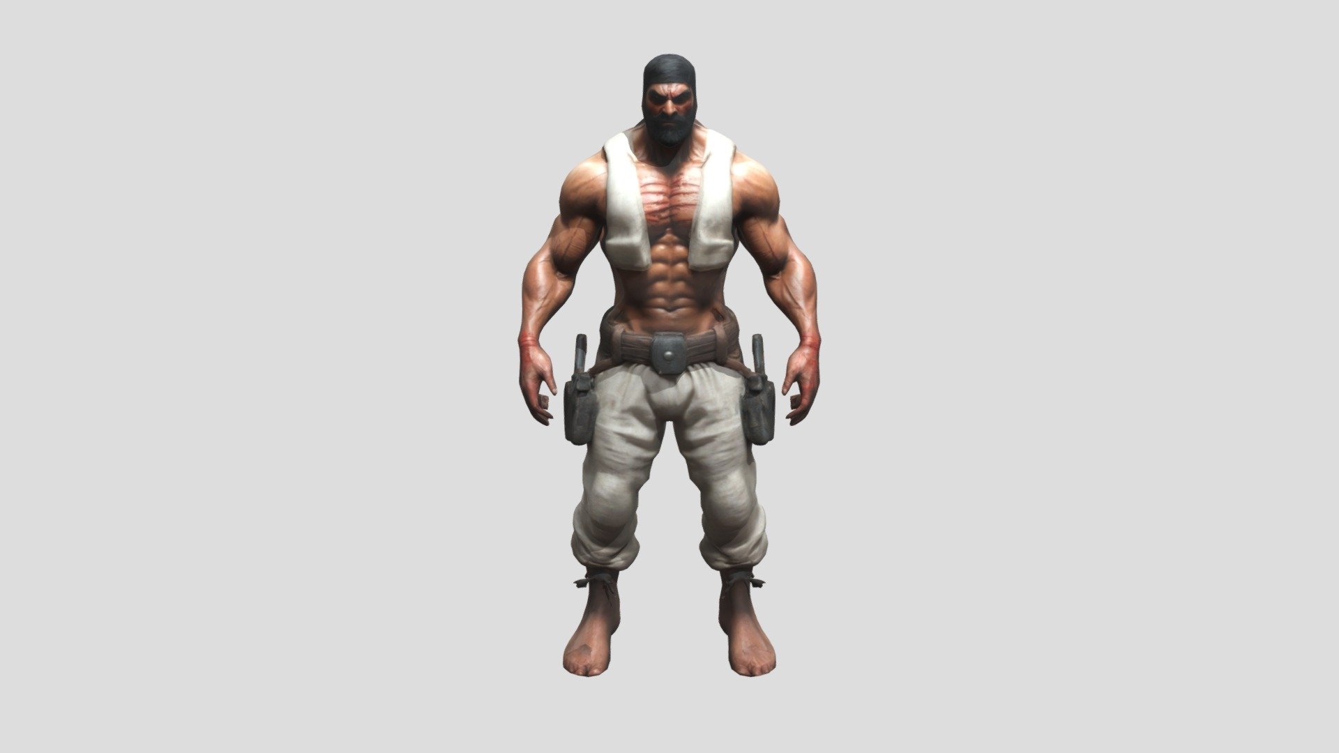 indian muscular man - 3D model by rangerfury2004 [a463758] - Sketchfab