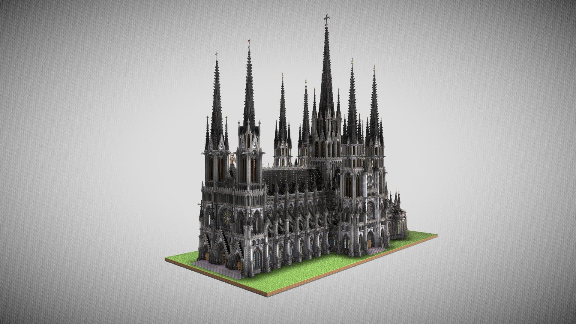 Ideal_Cathedral - 3D model by Ragnar_le_Rouge [a463da4] - Sketchfab