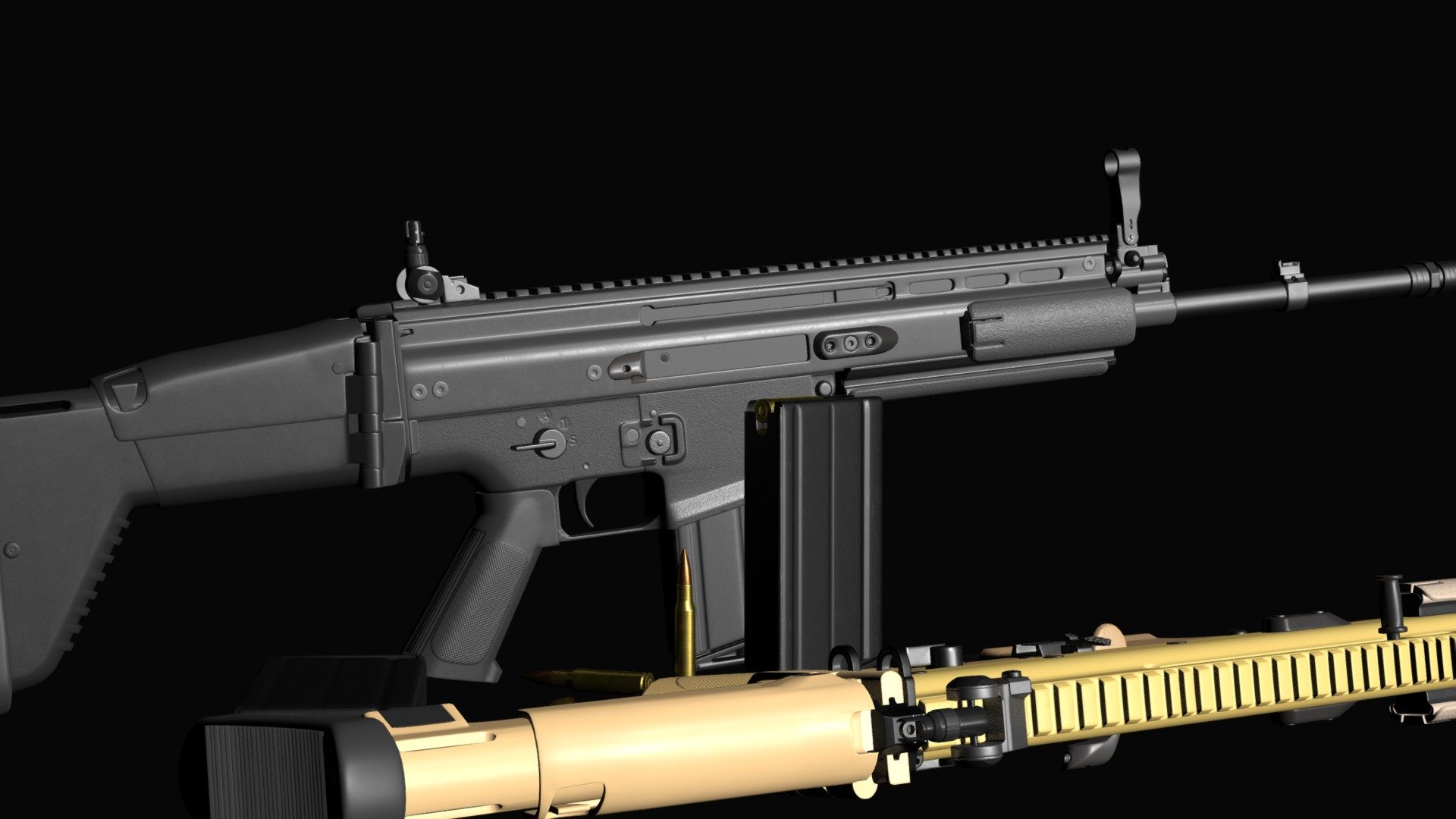 Scar H None Customized - 3D model by budedalah [a4665ca] - Sketchfab