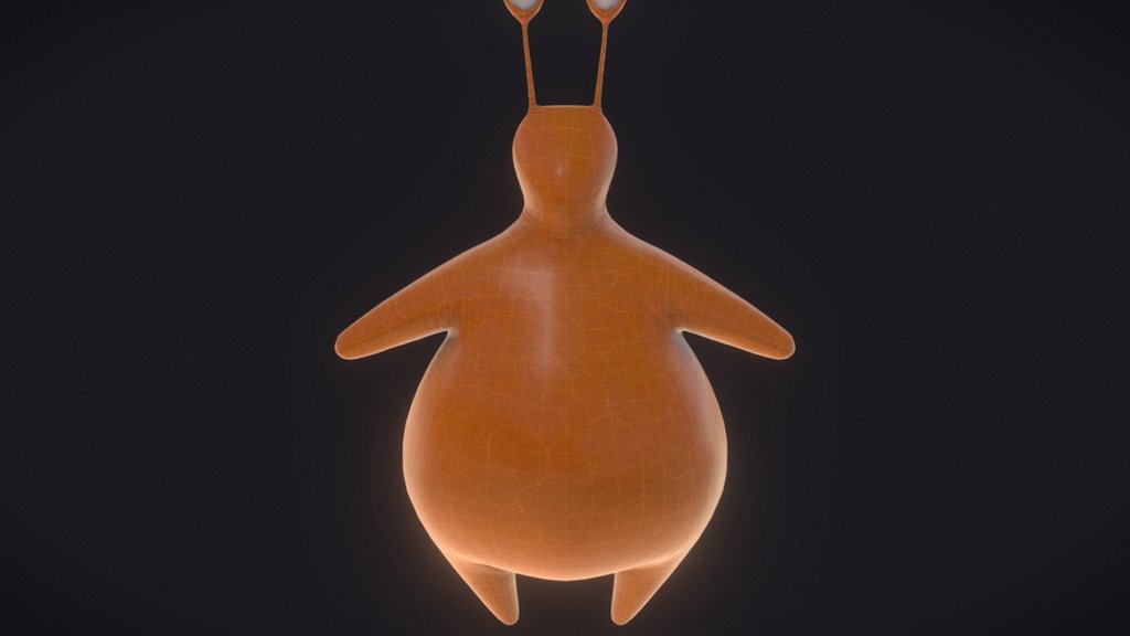 Sea Slug Cartoon Character - 3D model by nyenna [a4679a9] - Sketchfab
