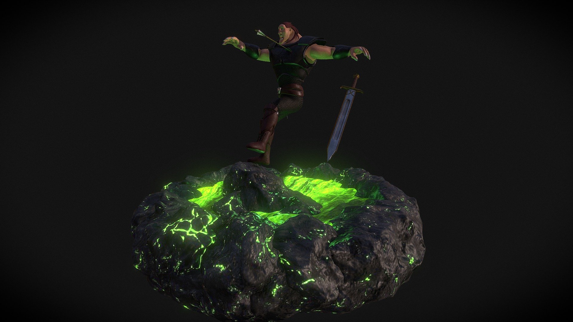 Cursed Man - 3D model by Aliens (@Aliensepg) [a468c46] - Sketchfab