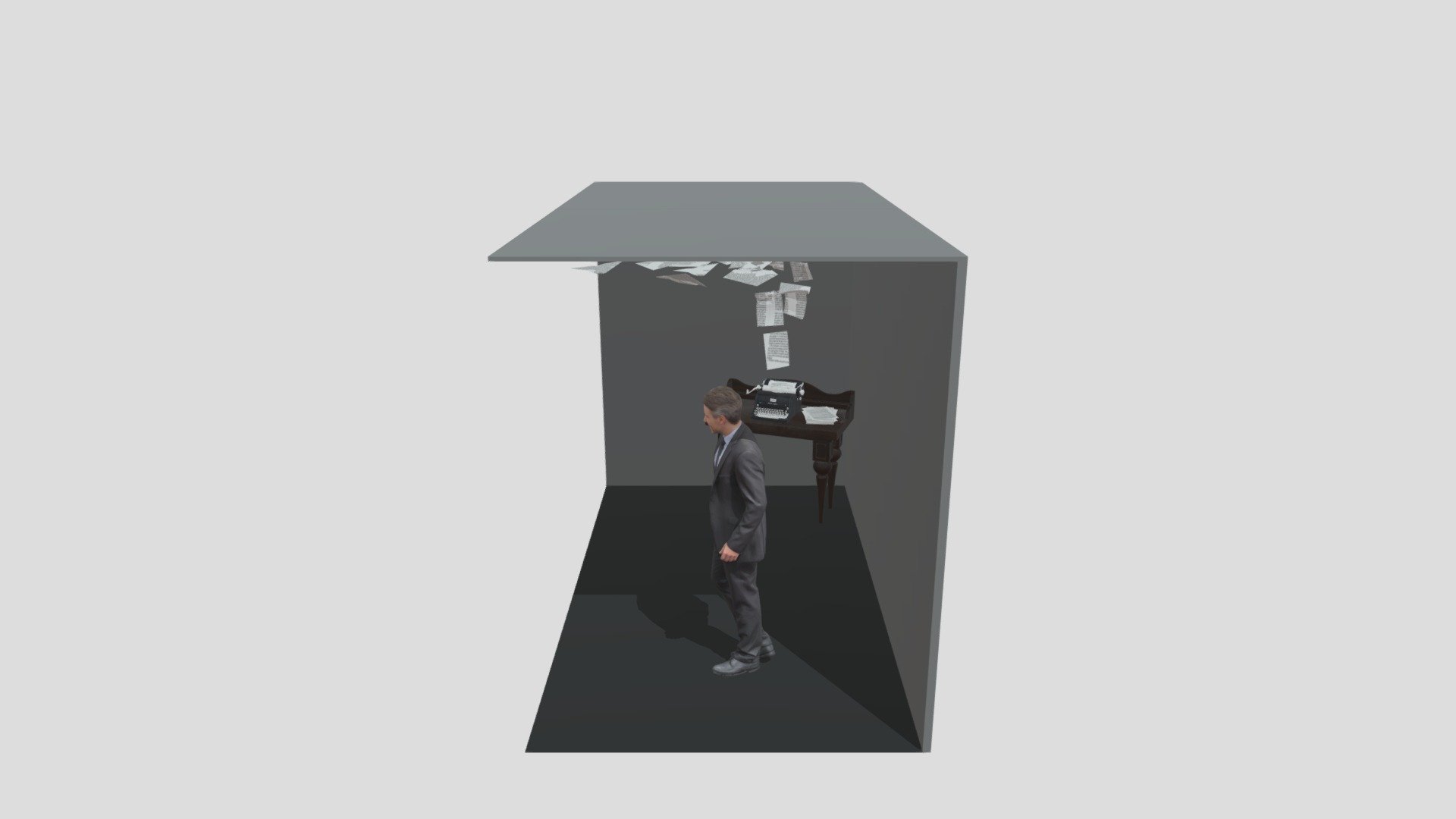 writer_table2 - 3D model by balan.t888 [a46b6bd] - Sketchfab