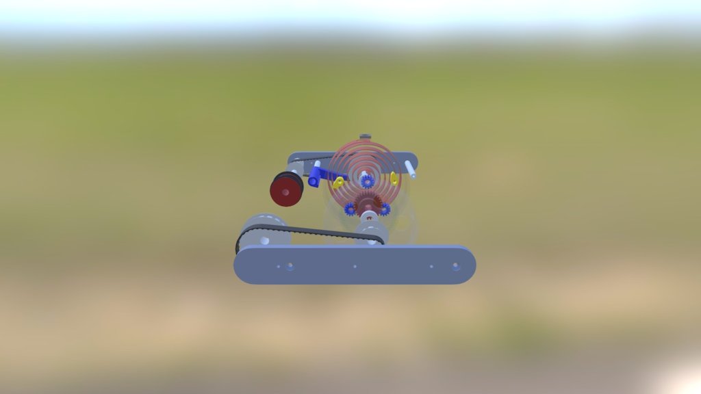 Drive Mechanism - 3D model by michaelng [a46bb21] - Sketchfab