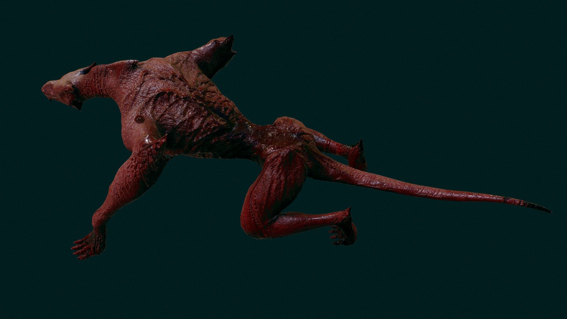 Retextured Creature - Download Free 3D model by JonnyMANSON [a46de0f ...