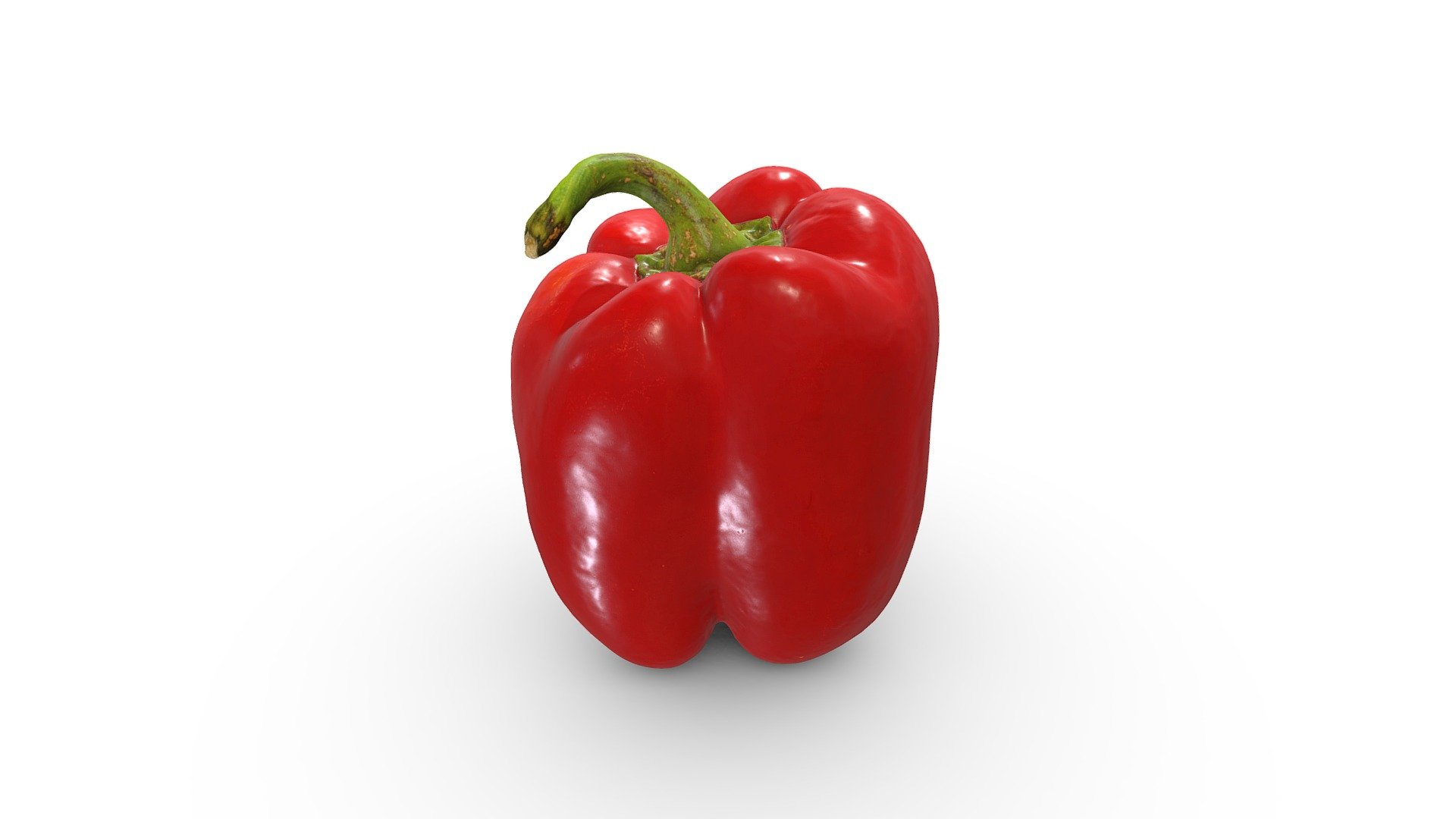 Red Bell Pepper - 3D model by RawCatalog.com (@rawcatalog) [a46e002 ...