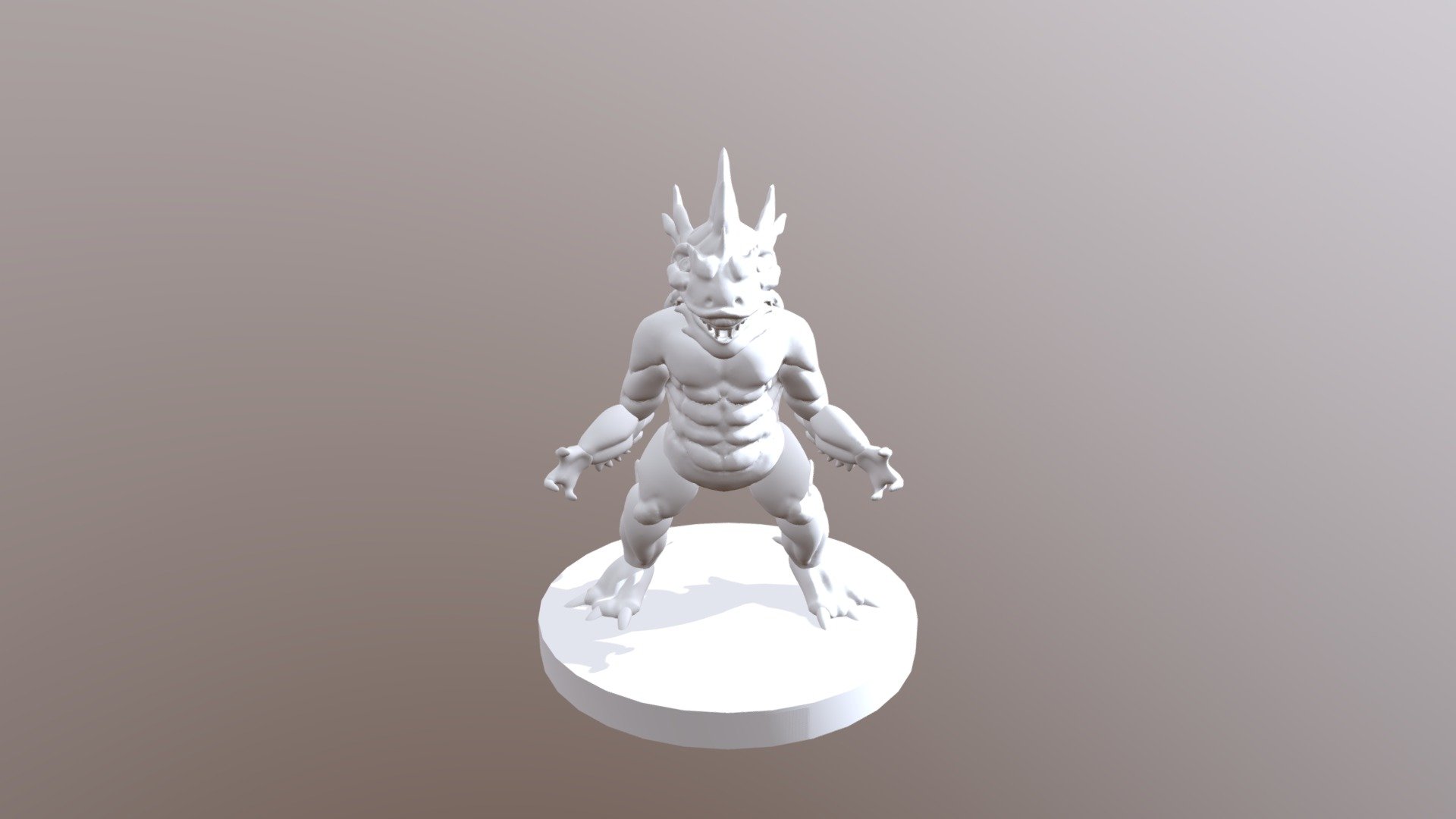 Water monster - 3D model by verizonksu [a46e872] - Sketchfab