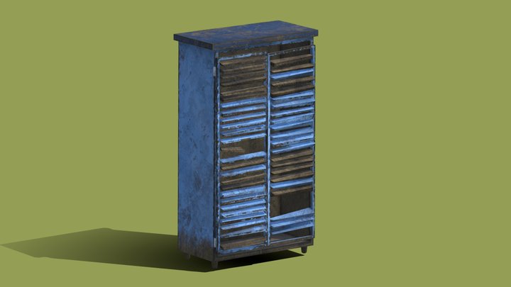 Wardrobe 3D models - Sketchfab