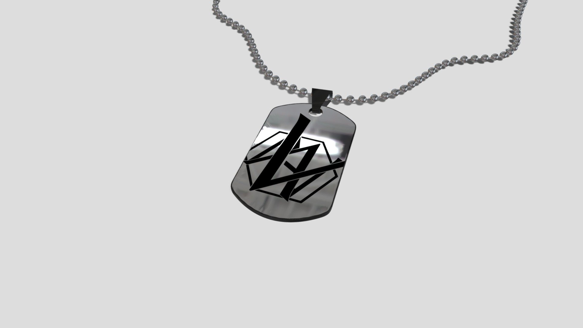 Dog Tag & Chain 3D Model - Buy Royalty Free 3D model by Vandalous ...