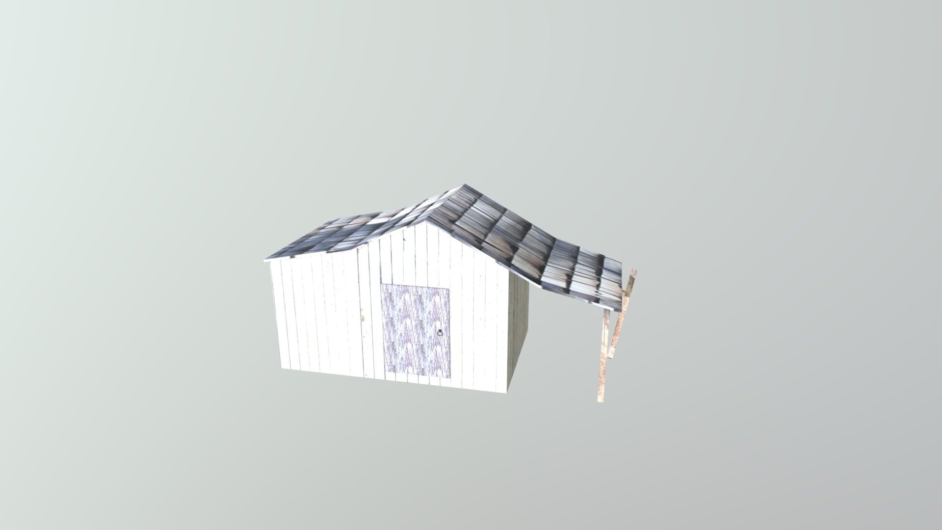 Shack-upside Down - 3D model by KrisMale [a47037e] - Sketchfab