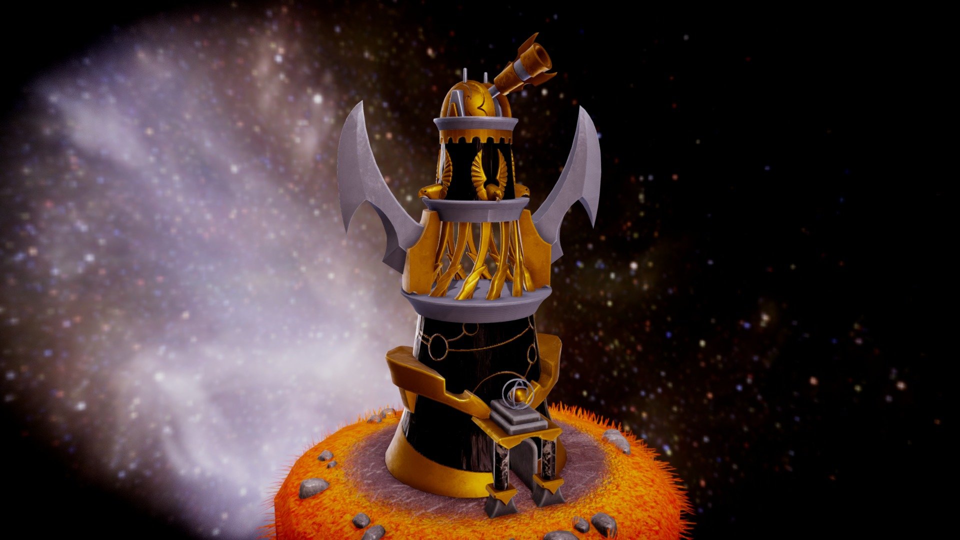 Wayward - The Black Observatory - 3D model by mjmwinkler [a47282f ...