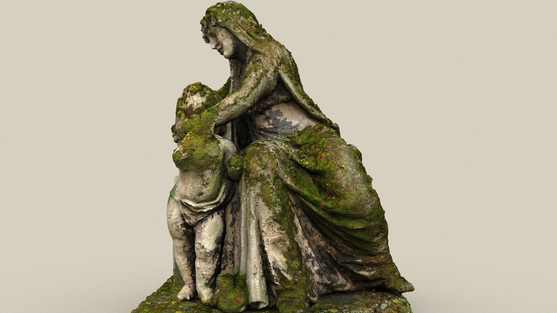 Grabfigur - Download Free 3D model by noe-3d.at (@www.noe-3d.at) [a4728f7] - Sketchfab