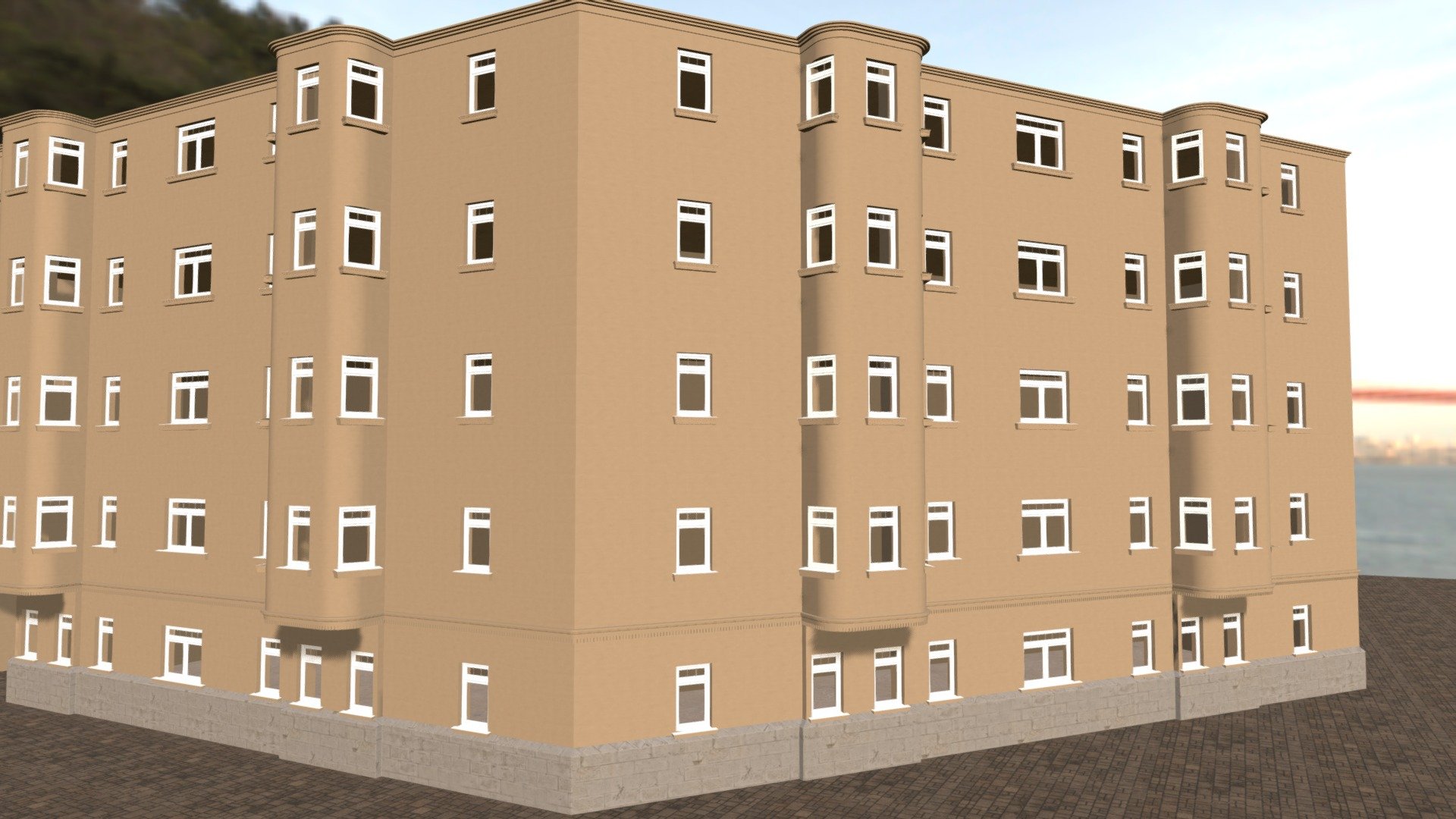 Procedural building WIP - Download Free 3D model by Geug [a47343a ...