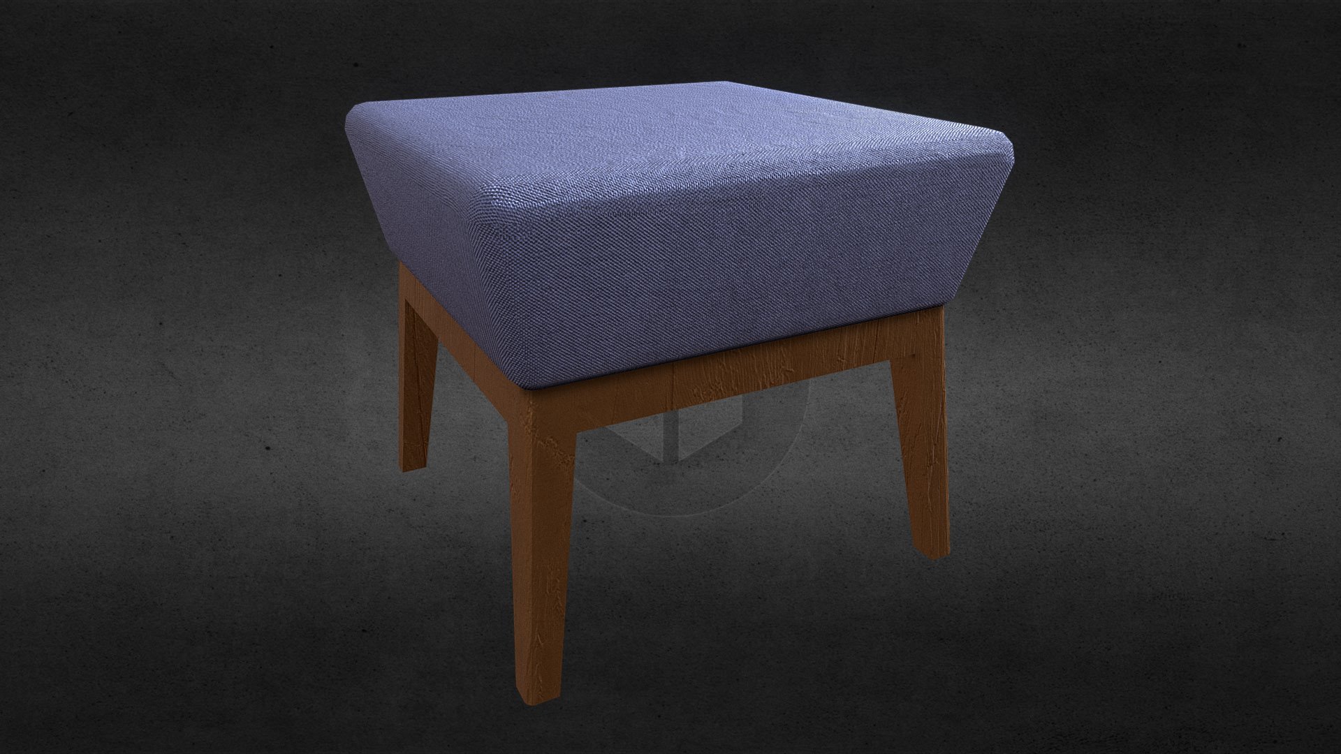3D Environment - Small Stool - 3D model by Stefan Samuels ...