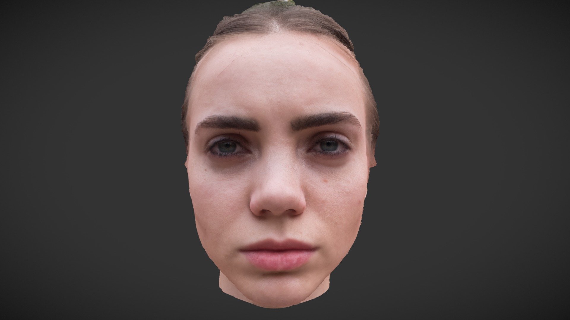 Girl_head_test - 3D model by Dmytro Dokunov (@dokunod) [a4755a4 ...
