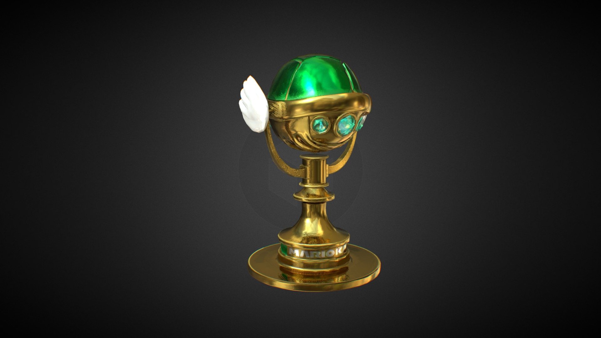 MarioKart 8 Fanart - Shell Cup - 3D model by SimonJEdwards3D [a475e36 ...