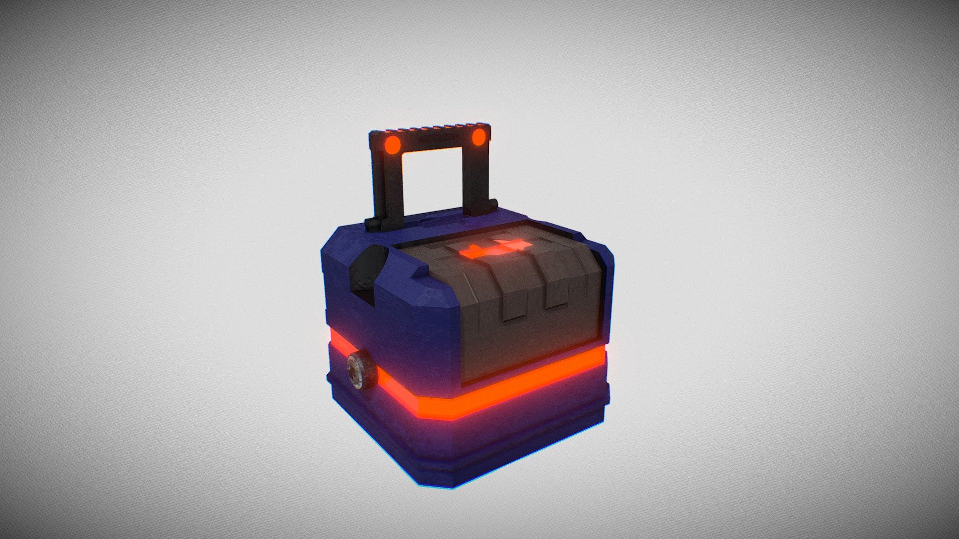 Sci-Fi Box - Download Free 3D model by SomeGuyUsingBlender [a4761d7 ...