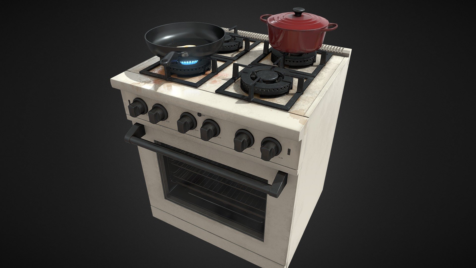 Oven - Buy Royalty Free 3D model by Studio 795 (@studio_795) [a477b6f ...