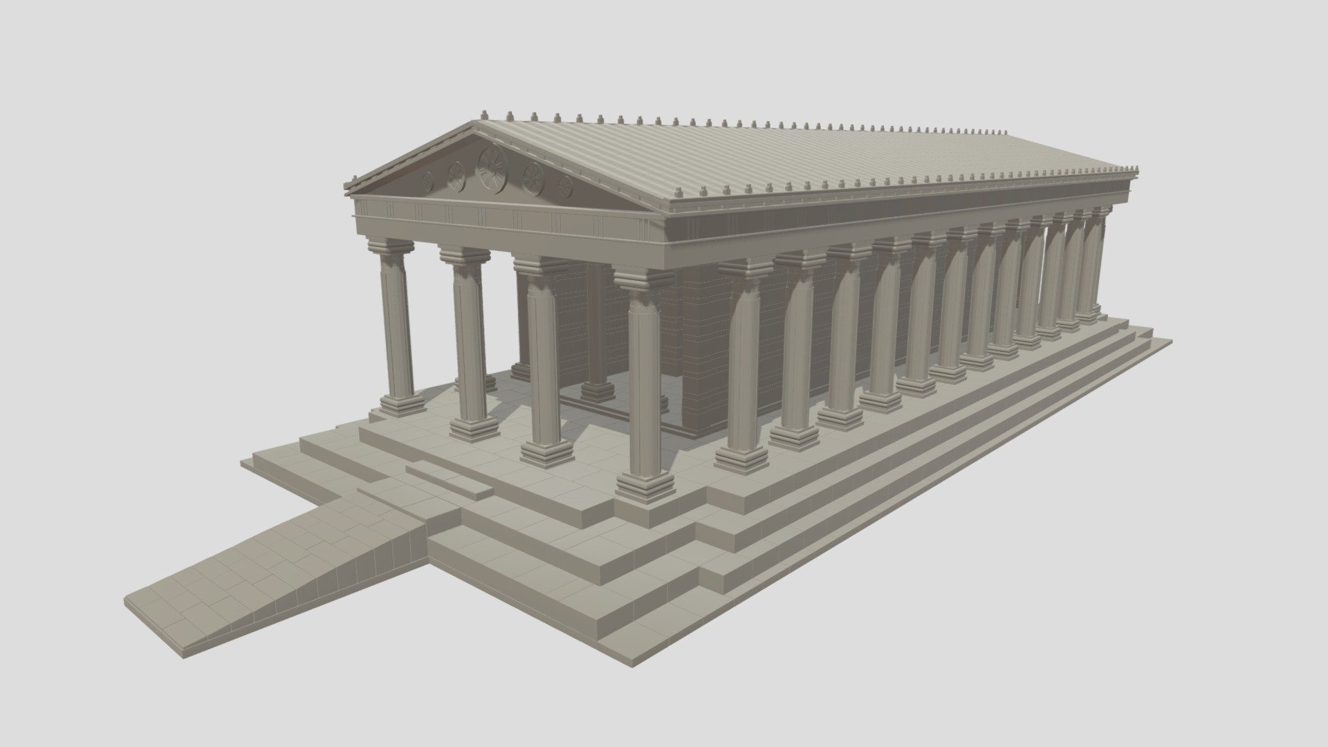 Greek Structure - Download Free 3D model by Lam3D (@LAMJINGBA) [a478aed ...