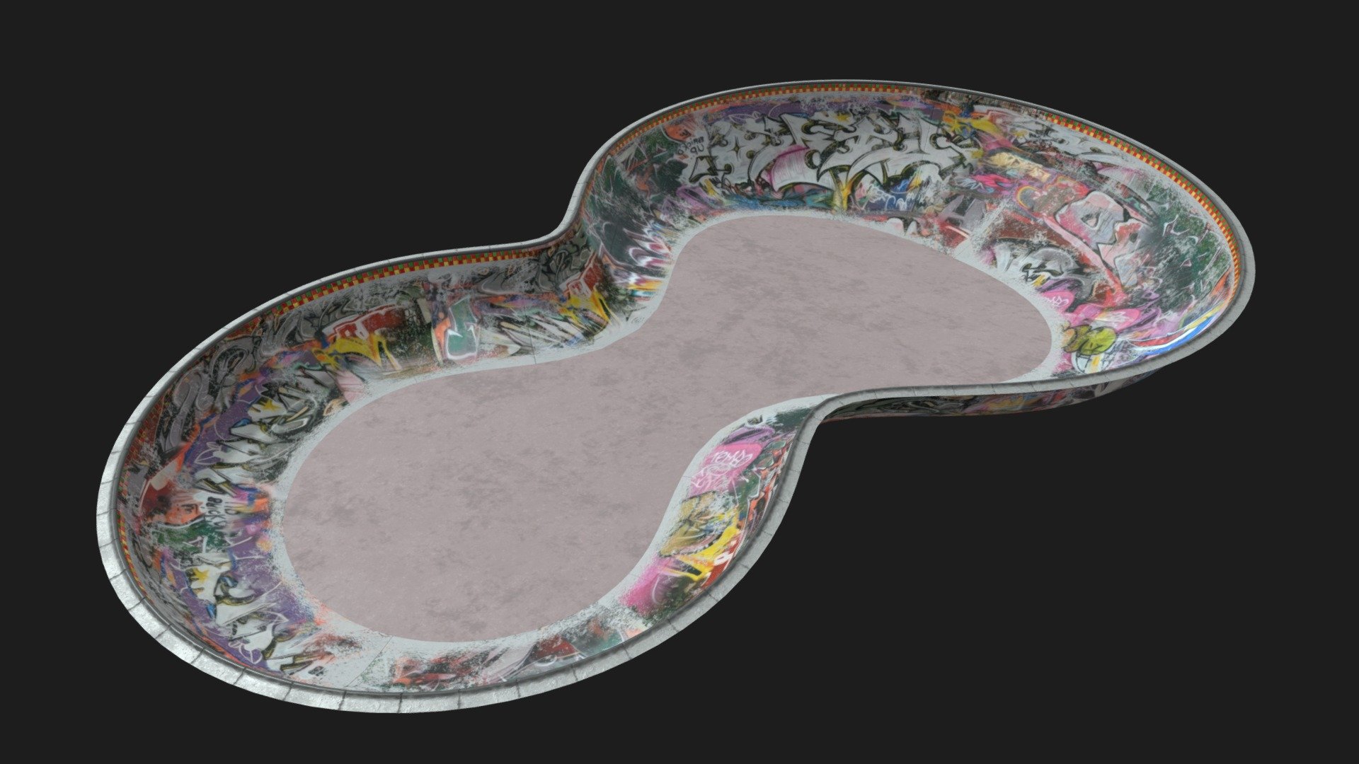 Skate Bowl - 3D model by Stewart MacLean (@stewartstm) [a47a7b0 ...