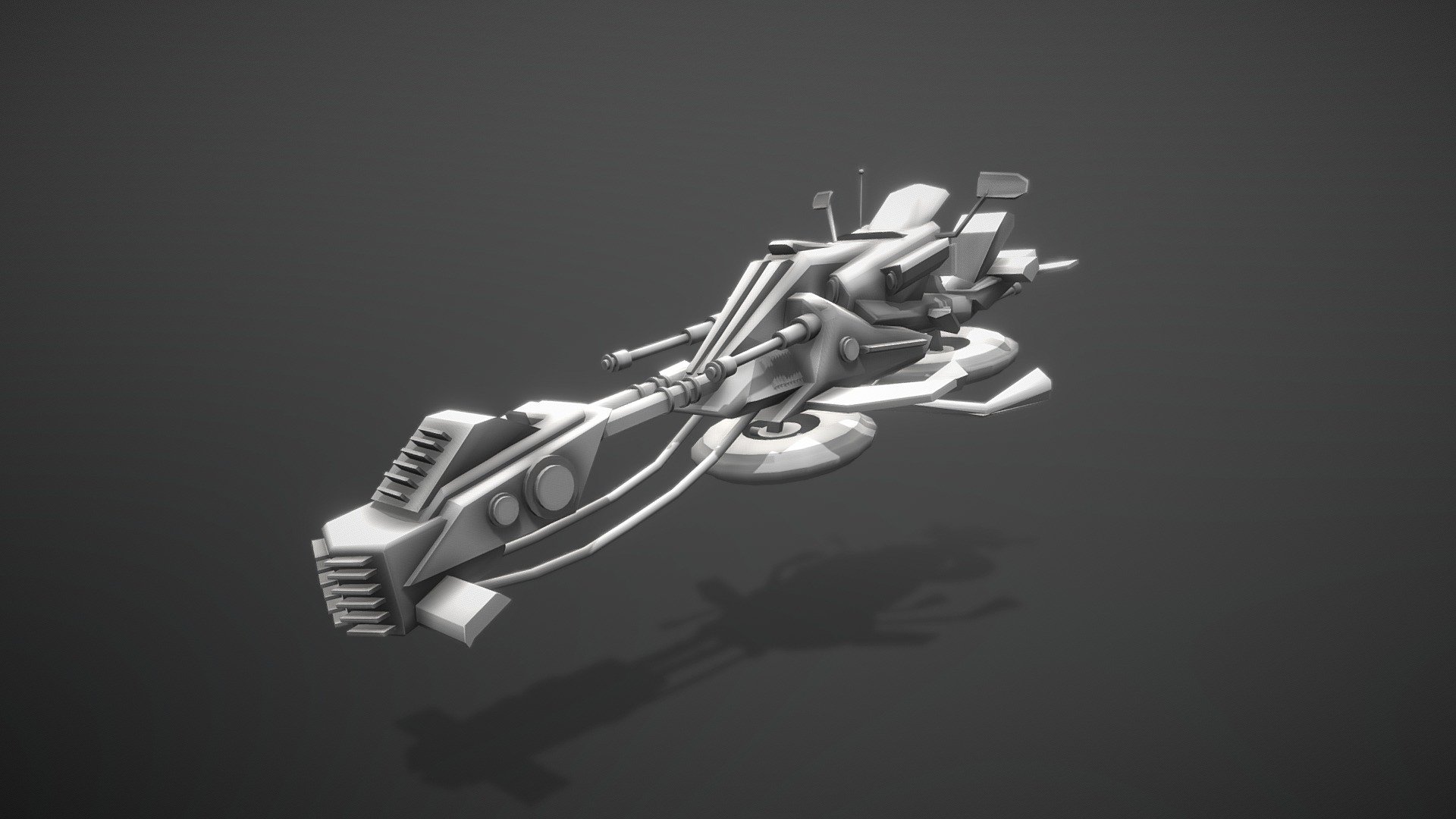 Flying Motorcycle - 3D model by Julie Dubuc (@Nilina) [a47a930] - Sketchfab