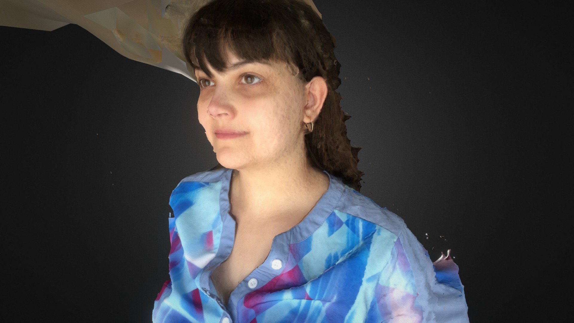 Raw Maggie Portrait - 3D model by warpnik [a47aa68] - Sketchfab