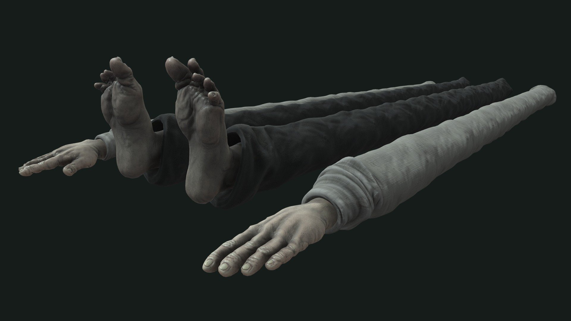 Little Nightmares 3 - Boss Hypnotist Limbs - Download Free 3D model by ...
