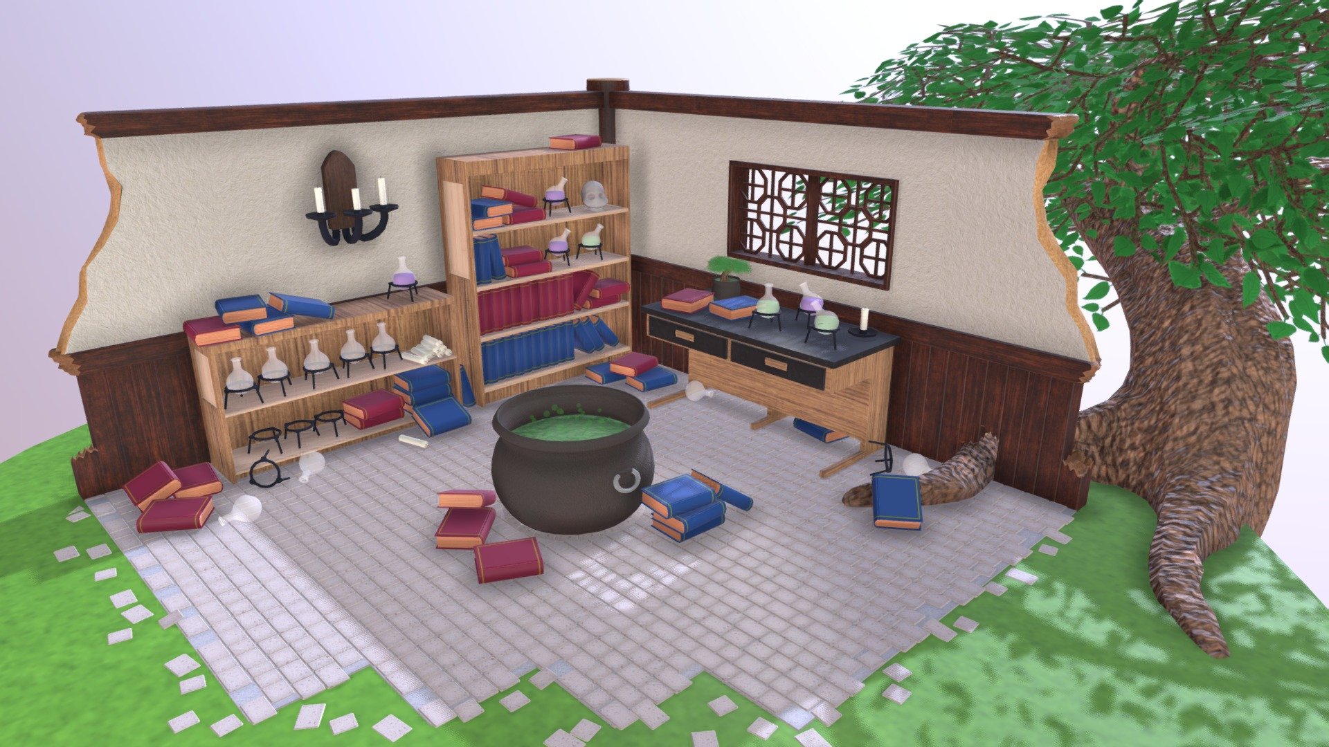 Alchemy Slice - 3D model by NghiaDo (@ArosWindel) [a47b6f7] - Sketchfab