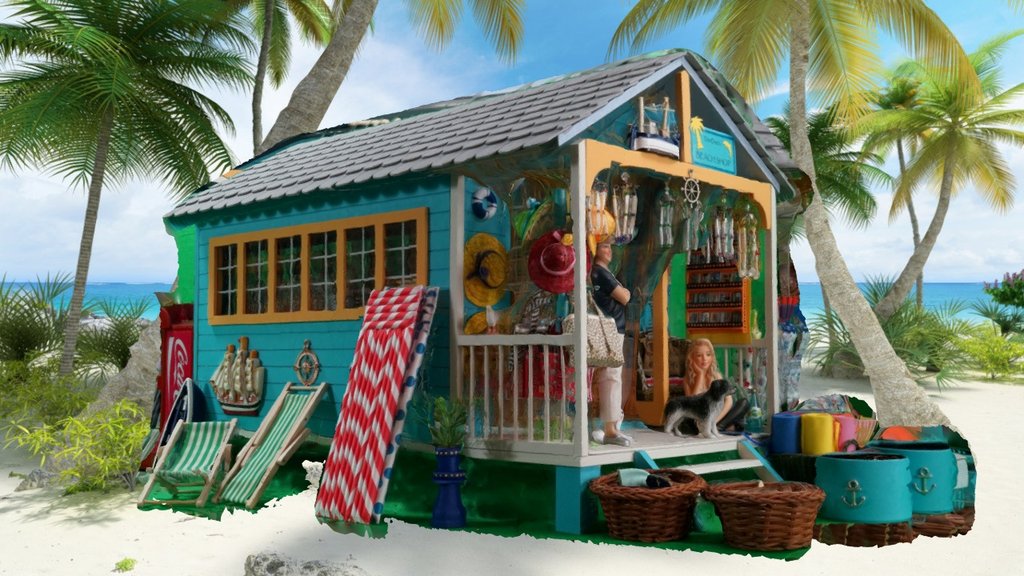Beachshop - 3D model by Ronny Muller (@ronmul0) [a47c0c9] - Sketchfab